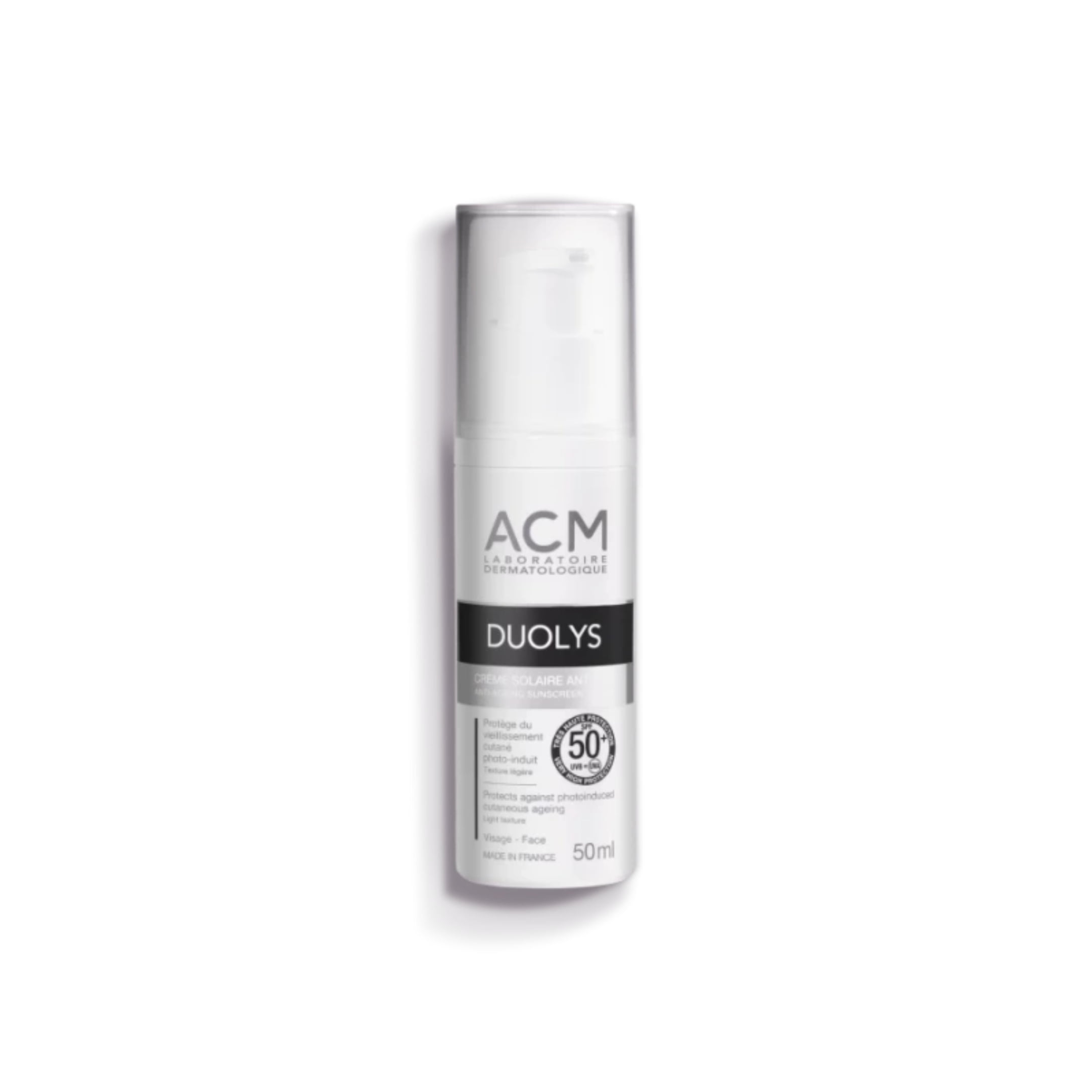 ACM LAB DUOLYS ANTI-AGEING SUNSCREEN CREAM SPF 50+ 50ml – Ultra Panama