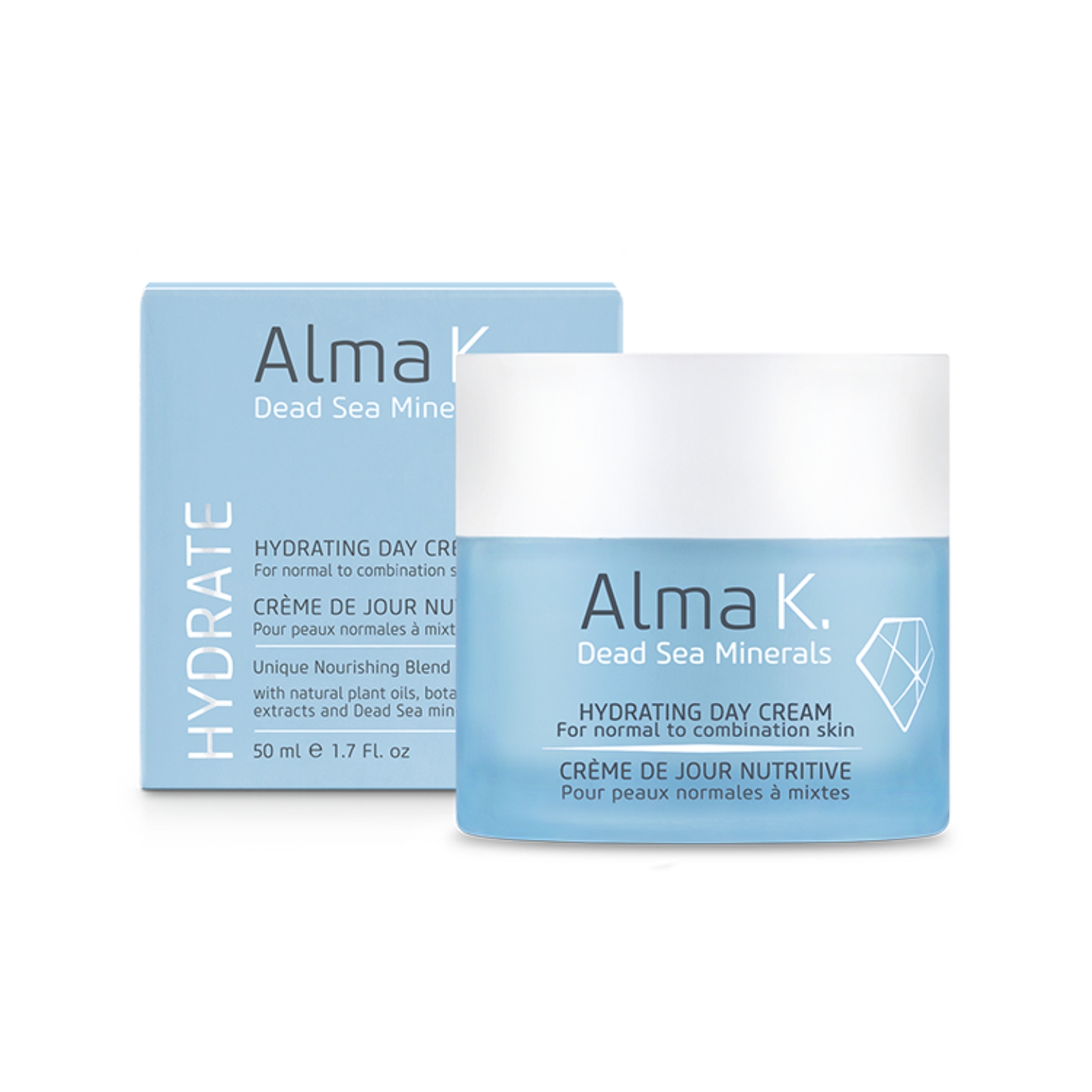 ALMA K HYDRATE HYDRATING DAY CREAM FOR NORMAL TO COMBINATION SKIN 50ml ...