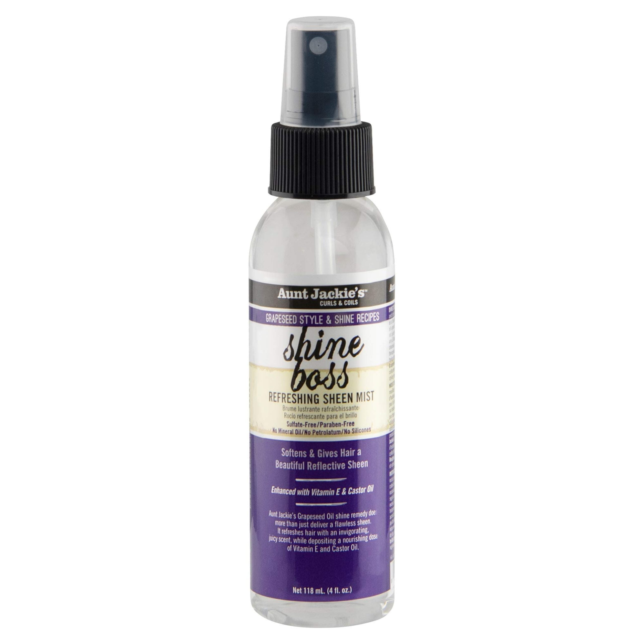 AUNT JACKIE’S SHINE BOSS REFRESHING SHEEN MIST 118ml – Ultra Panama