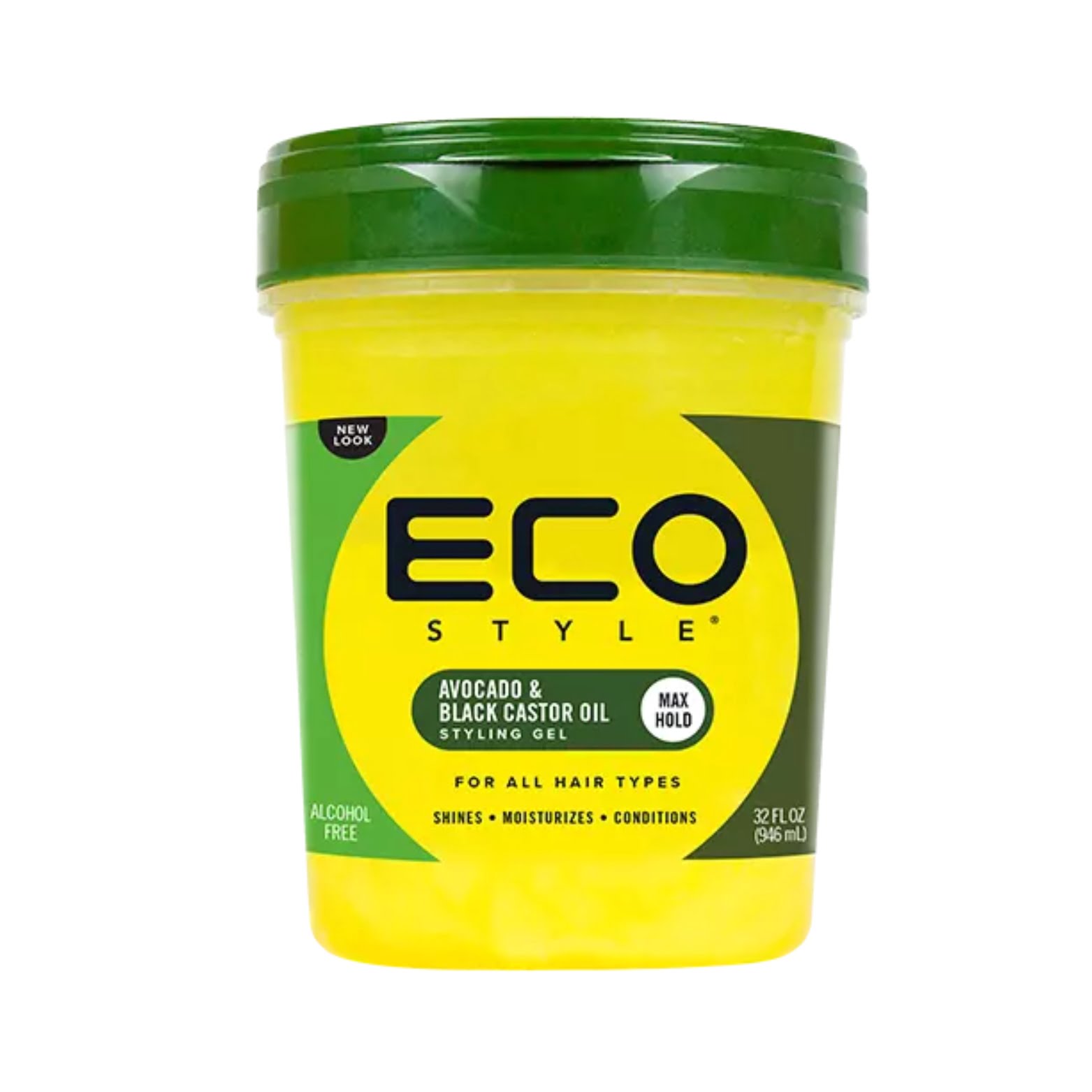 ECO STYLE AVOCADO & BLACK CASTOR OIL GEL 32oz – Ultra Panama