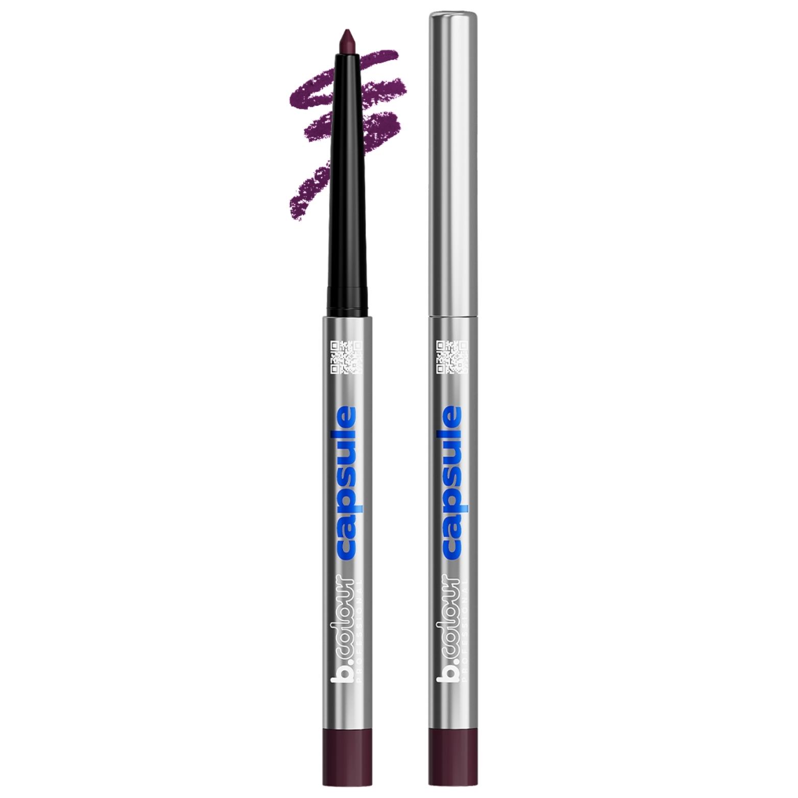B.COLOUR CAPSULE PRO PRO AUTOMATIC KAJAL EYE PENCIL 07 NAUGHTY PLUM 0 ...
