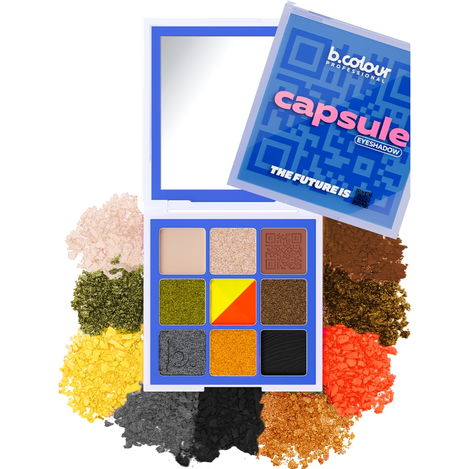 B.COLOUR CAPSULE PRO PRO EYESHADOW PALETTE 03 X VISION 9X1g – Ultra Panama