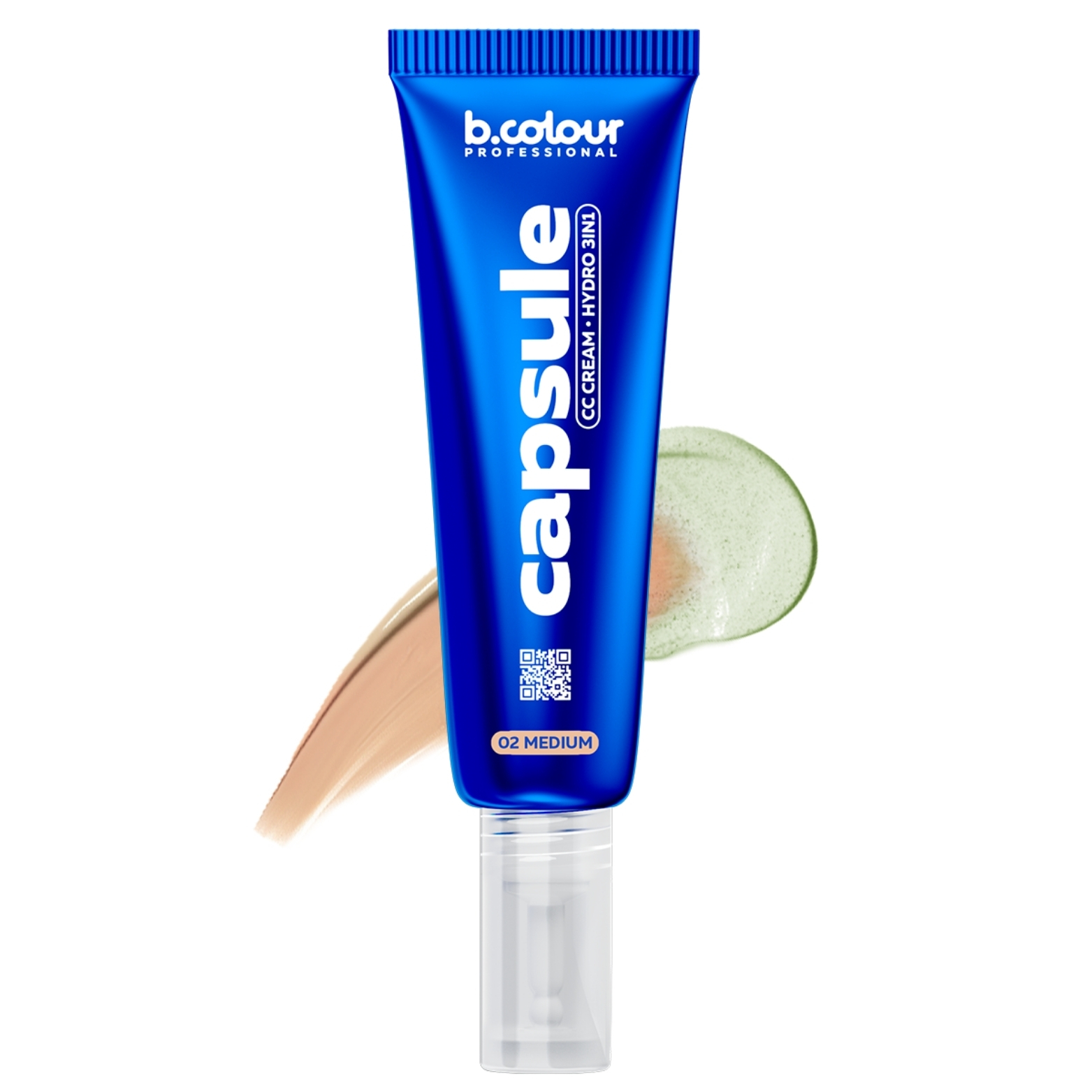 B.COLOUR CAPSULE PRO PRO HYDRATING CC CREAM 3 IN 1 02 MEDIUM 35ml ...