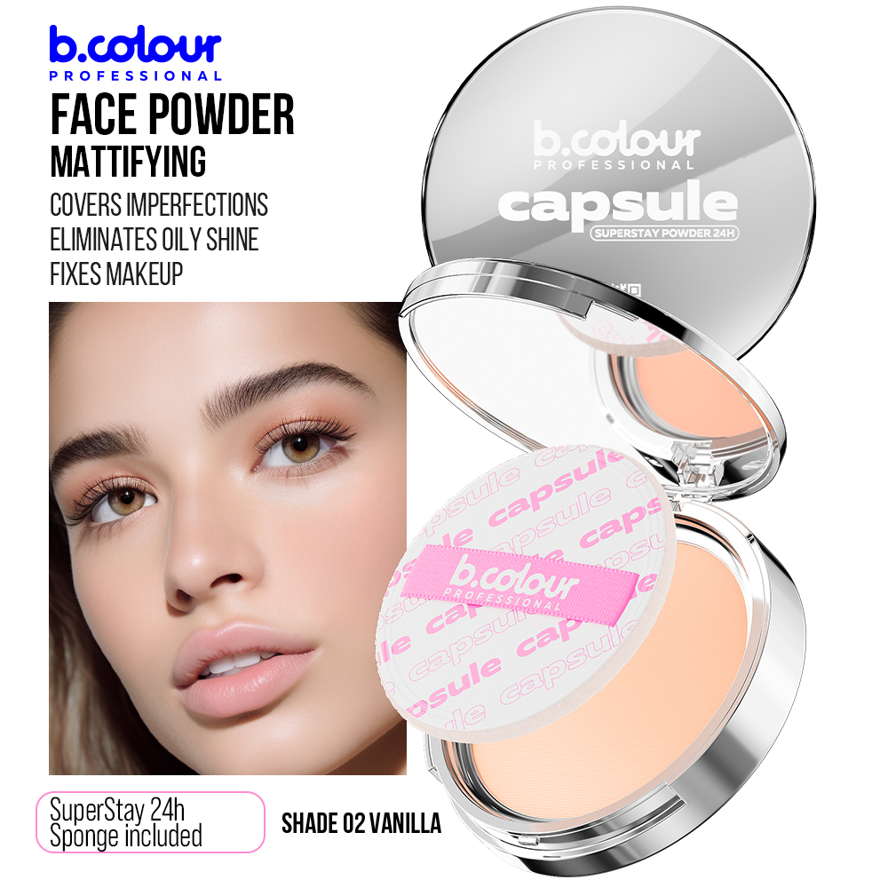 B.COLOUR CAPSULE PRO PRO MATTIFYING FACE POWDER SUPERSTAY 24H 02 7.3g ...
