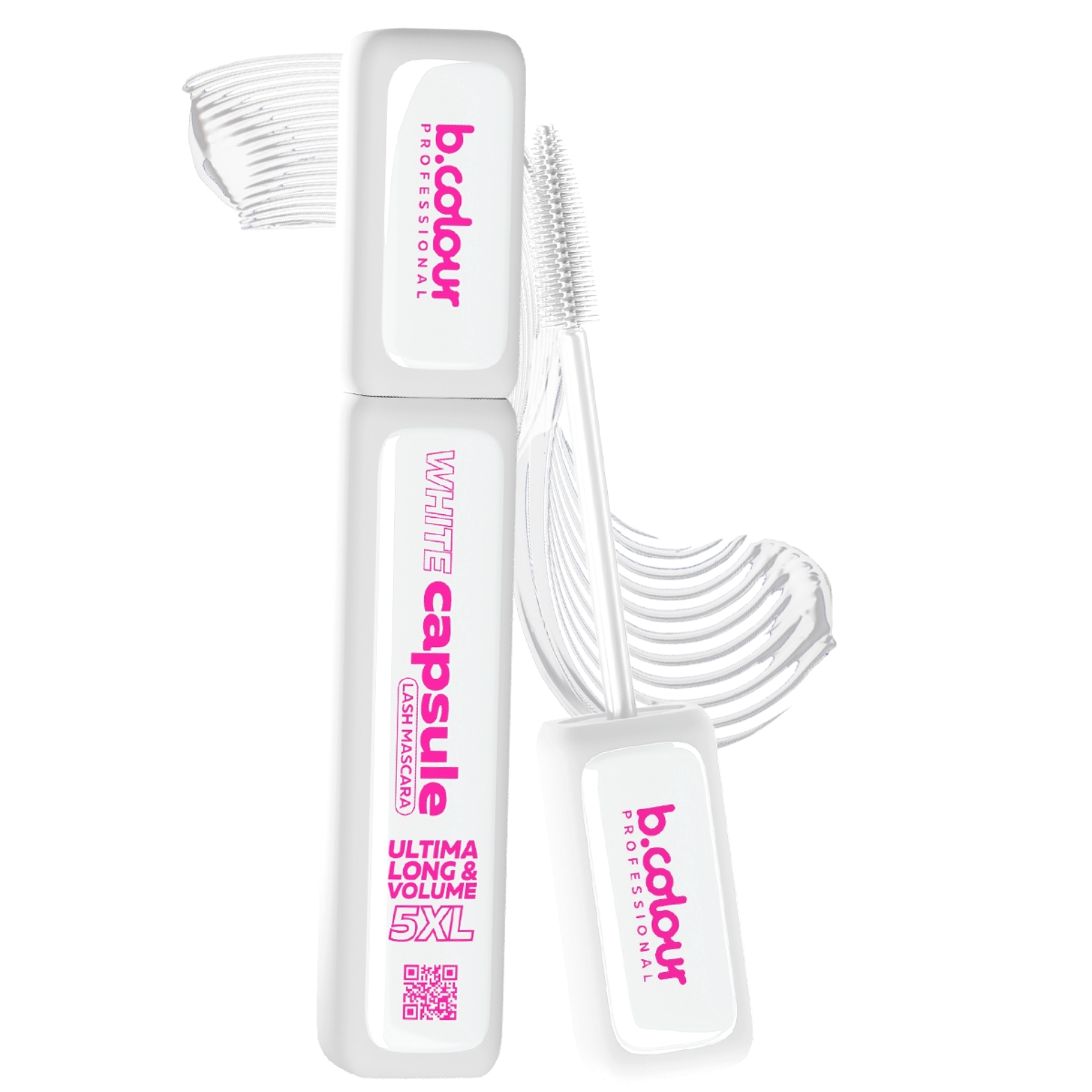 B.COLOUR CAPSULE PRO PROPROSUPERSTAY WHITE LASH MASCARA 02 5XL WHITE ...