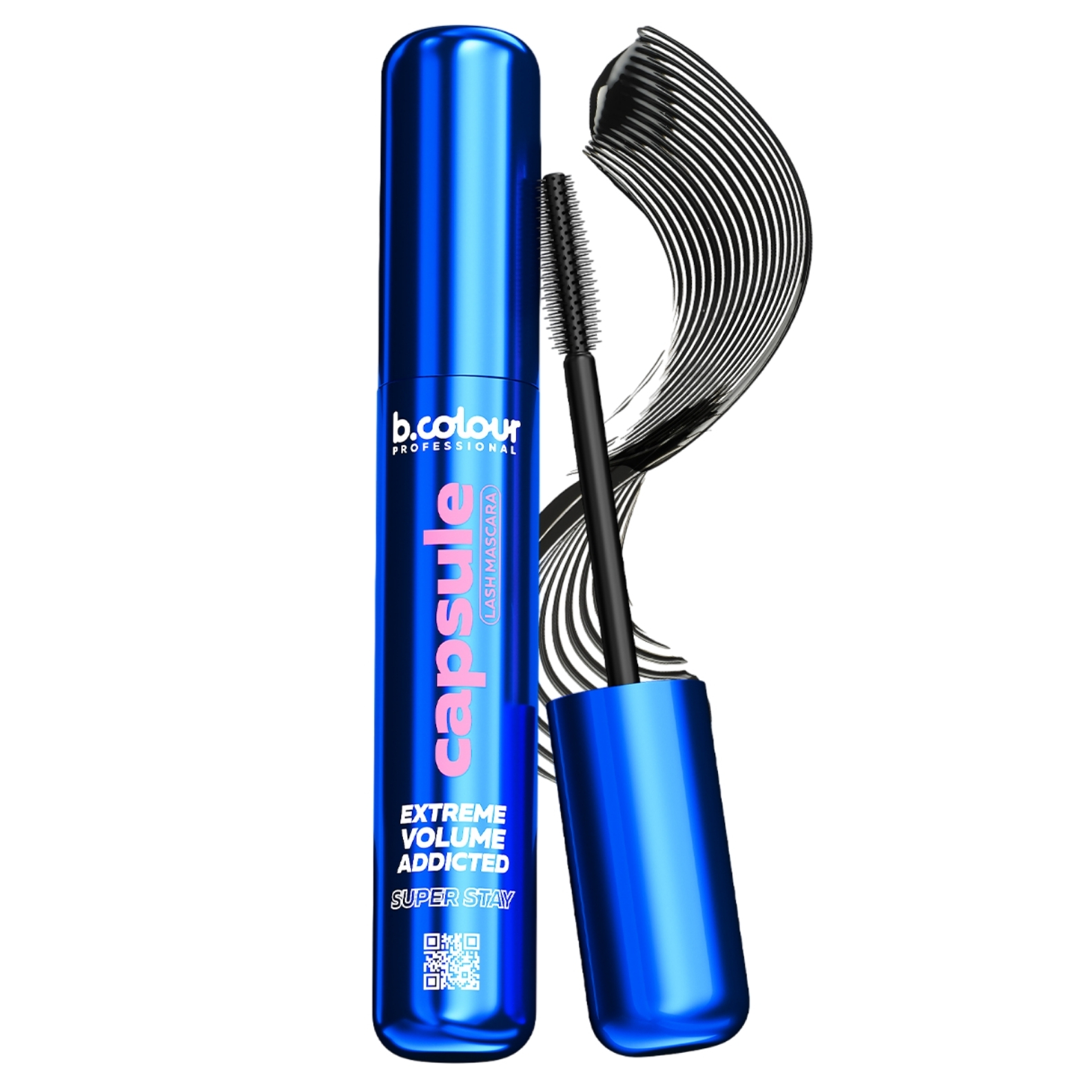 B.COLOUR CAPSULE PRO PROSUPERSTAY BLACK LASH MASCARA 04 EXTREME VOLUME ...