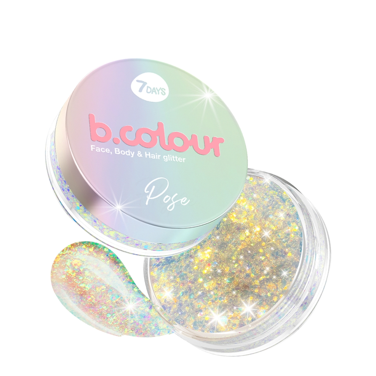B.COLOUR FACE BODY & HAIR GLITTER 01 POSE 25g – Ultra Panama