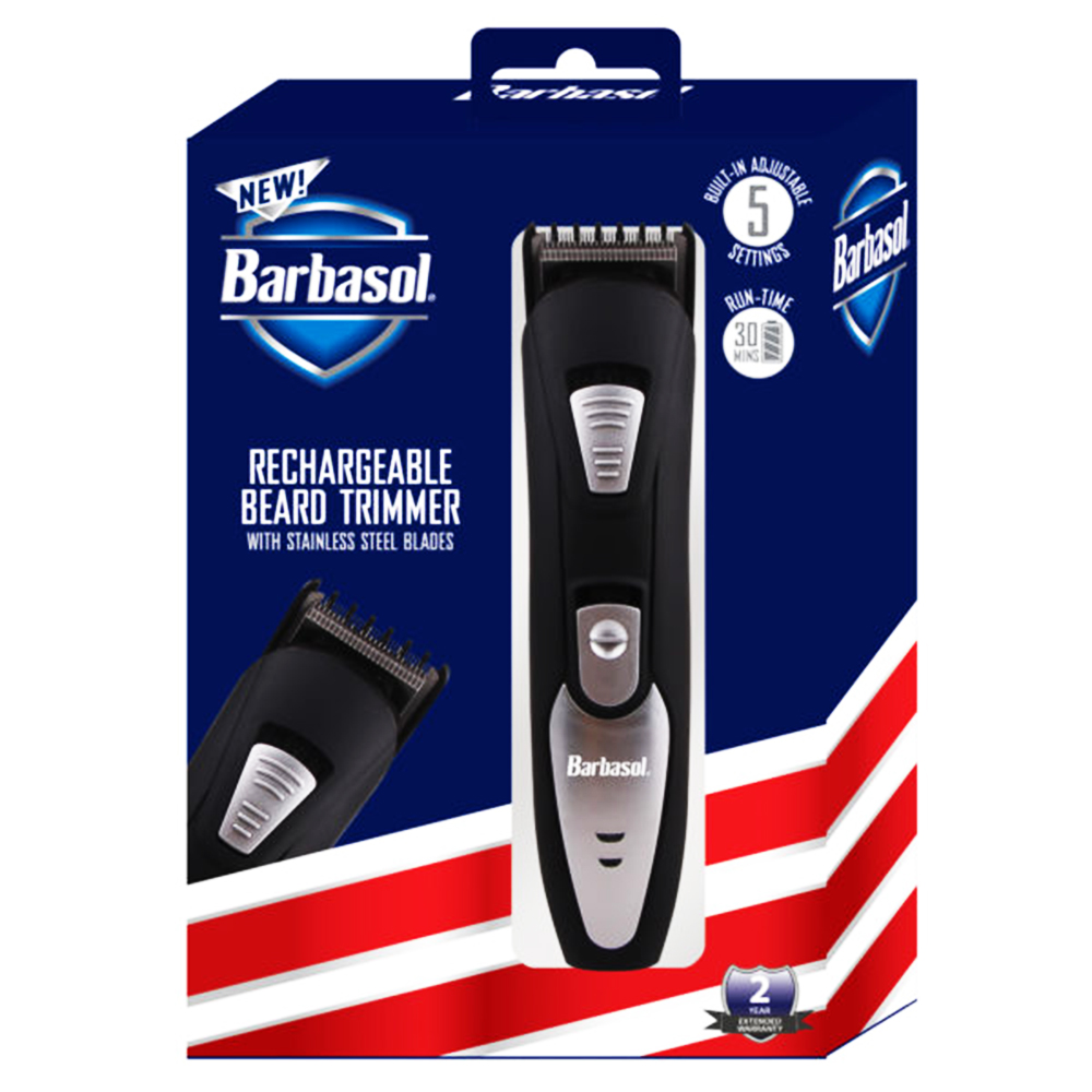 BARBASOL RECHARGEABLE BEARD TRIMMER CBT 1-3002-BOX – Ultra Panama