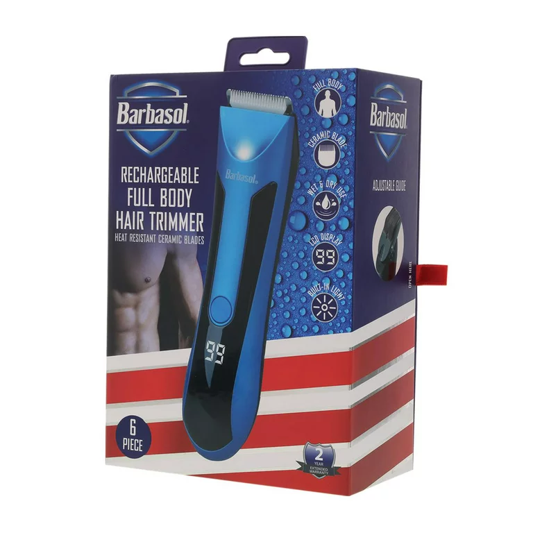 BARBASOL RECHARGEABLE FULL BODY HAIR TRIMMER CBT 1-8008-SIG – Ultra Panama
