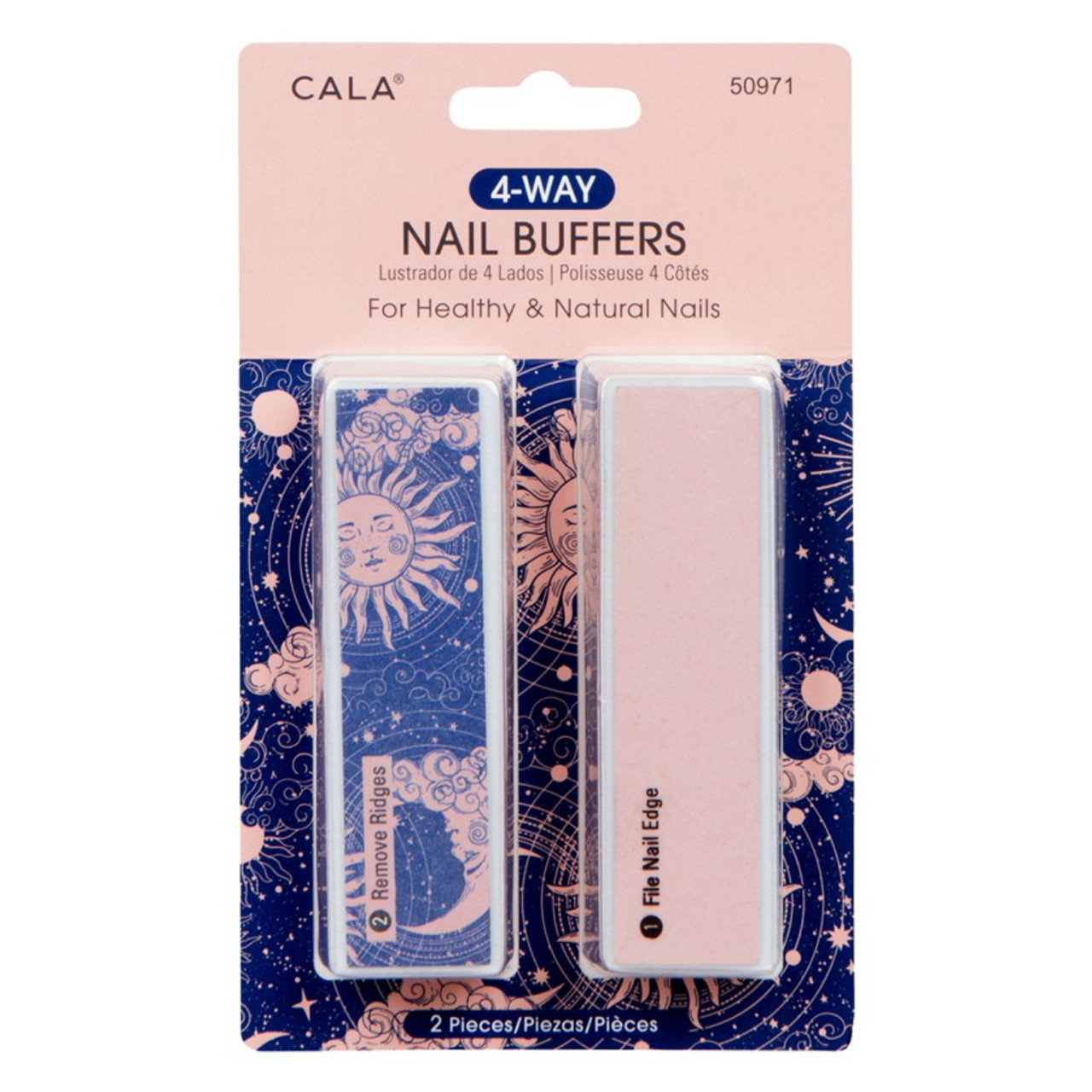 CALA 4-WAY NAIL BUFFERS CELESTIAL 2PC 50971 – Ultra Panama