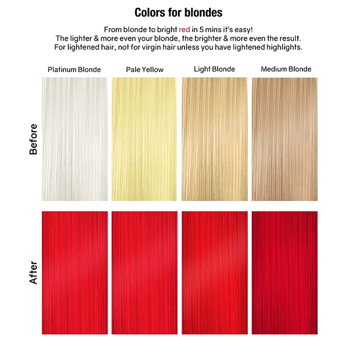 CELEB LUXURY VIRAL COLORWASH EXTREME RED 244ml – Ultra Panama