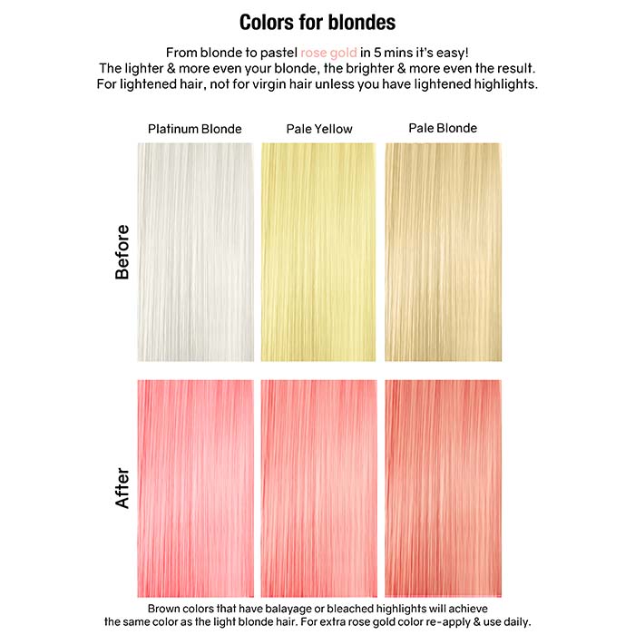 CELEB LUXURY VIRAL COLORWASH PASTEL ROSE GOLD 244ml – Ultra Panama