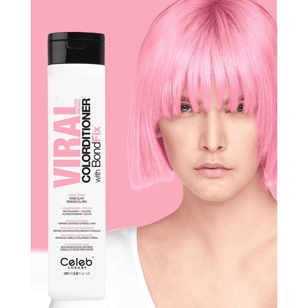 CELEB LUXURY VIRAL COLOR CONDITIONER LIGHT PINK 244ml – Ultra Panama