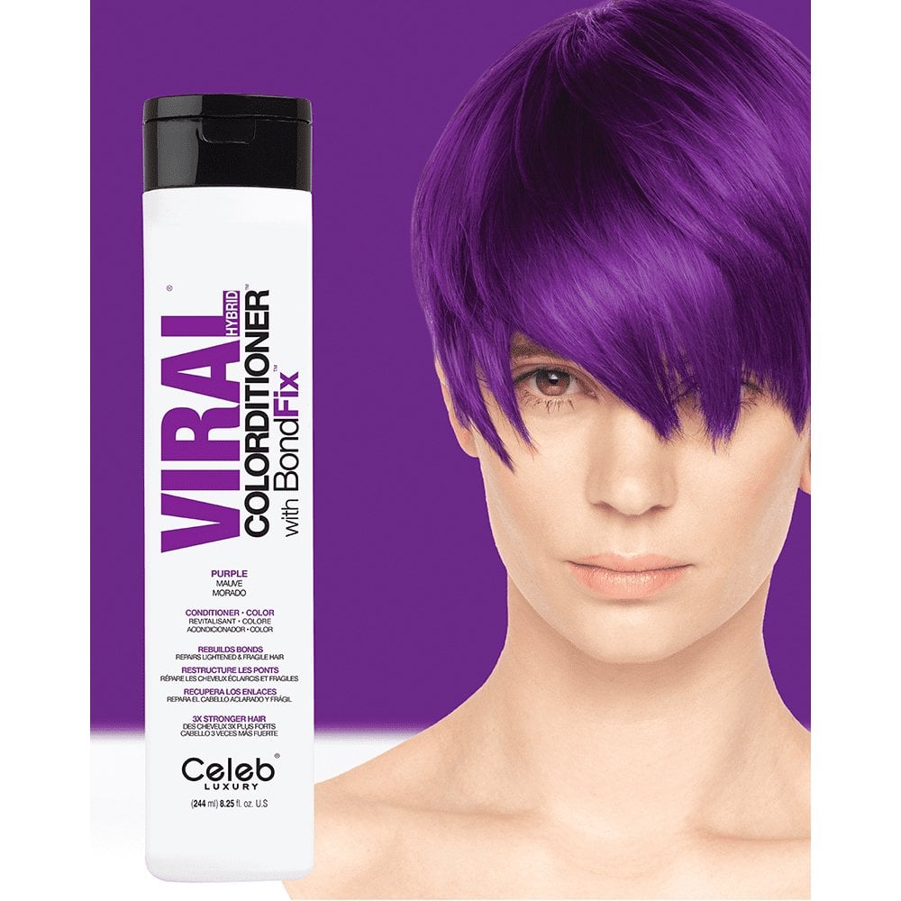 CELEB LUXURY VIRAL COLOR CONDITIONER PURPLE 244ml – Ultra Panama