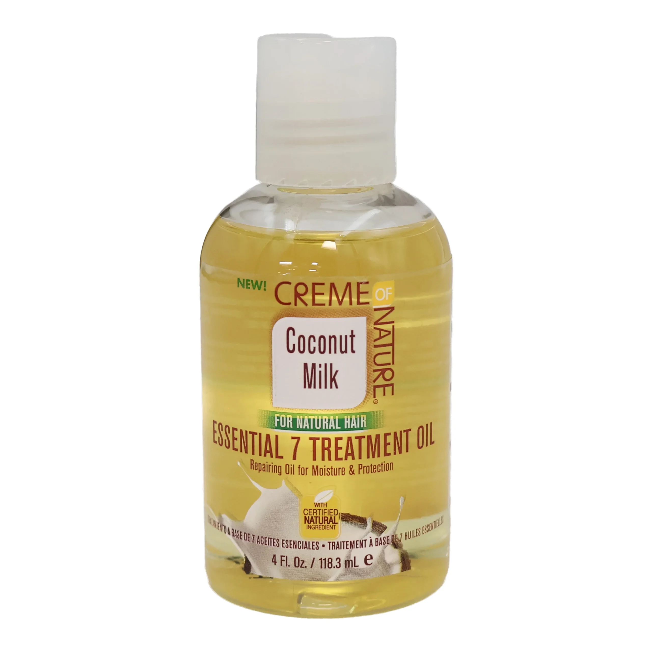 CREME OF NATURE COCONUT MILK ESSENTIAL 7 TREATMENT OIL 118.3ml – Ultra ...