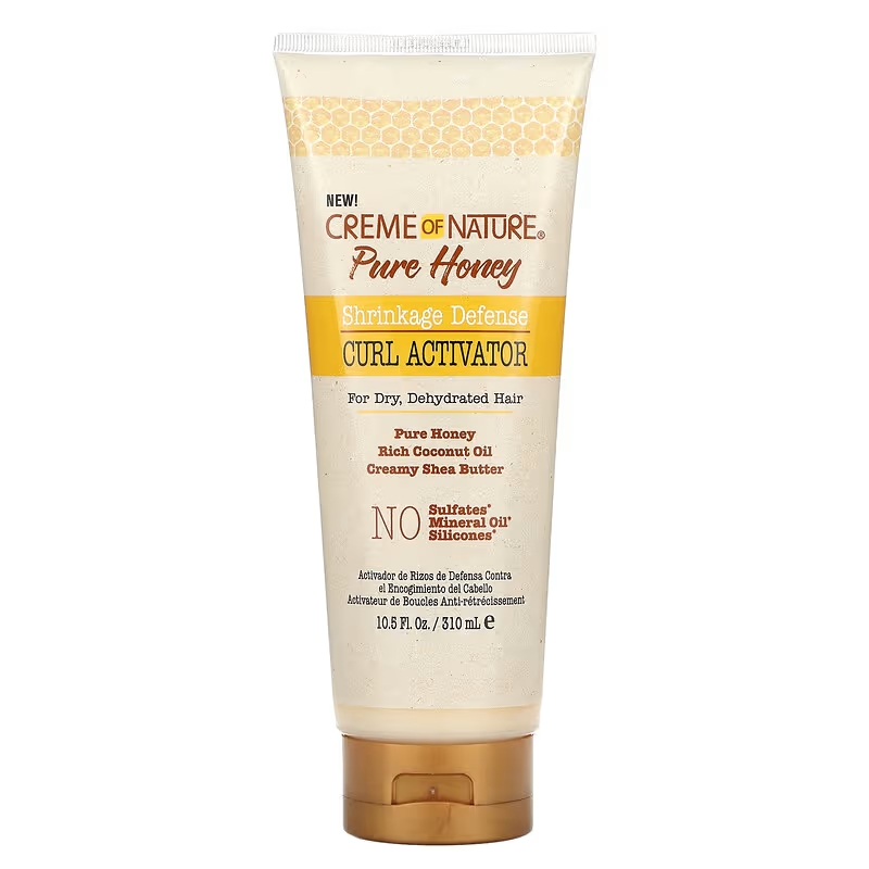 CREME OF NATURE PURE HONEY SHRINKAGE DEFENSE CURL ACTIVATOR 310ml ...