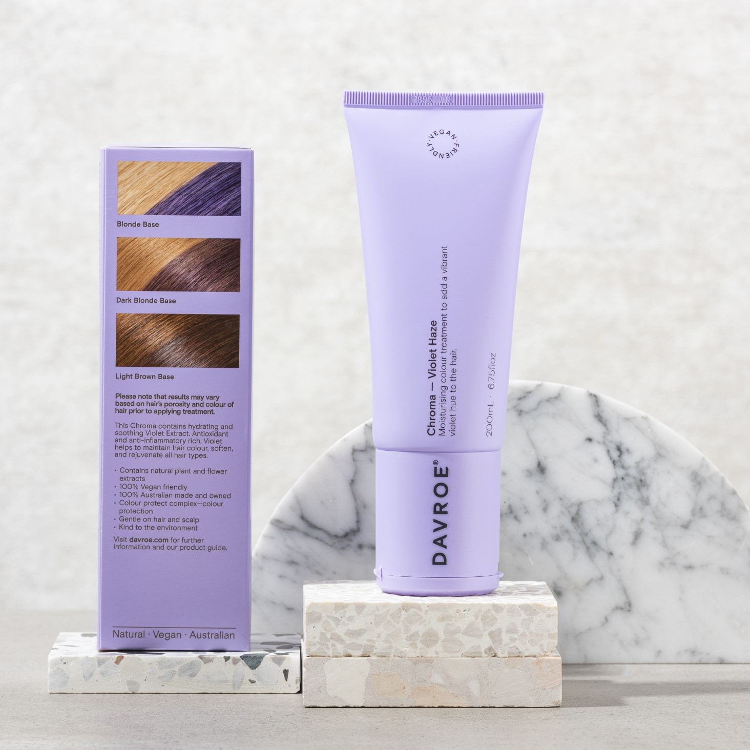 DAVROE VIOLET HAZE COLOUR TREATMENT 200ml – Ultra Panama