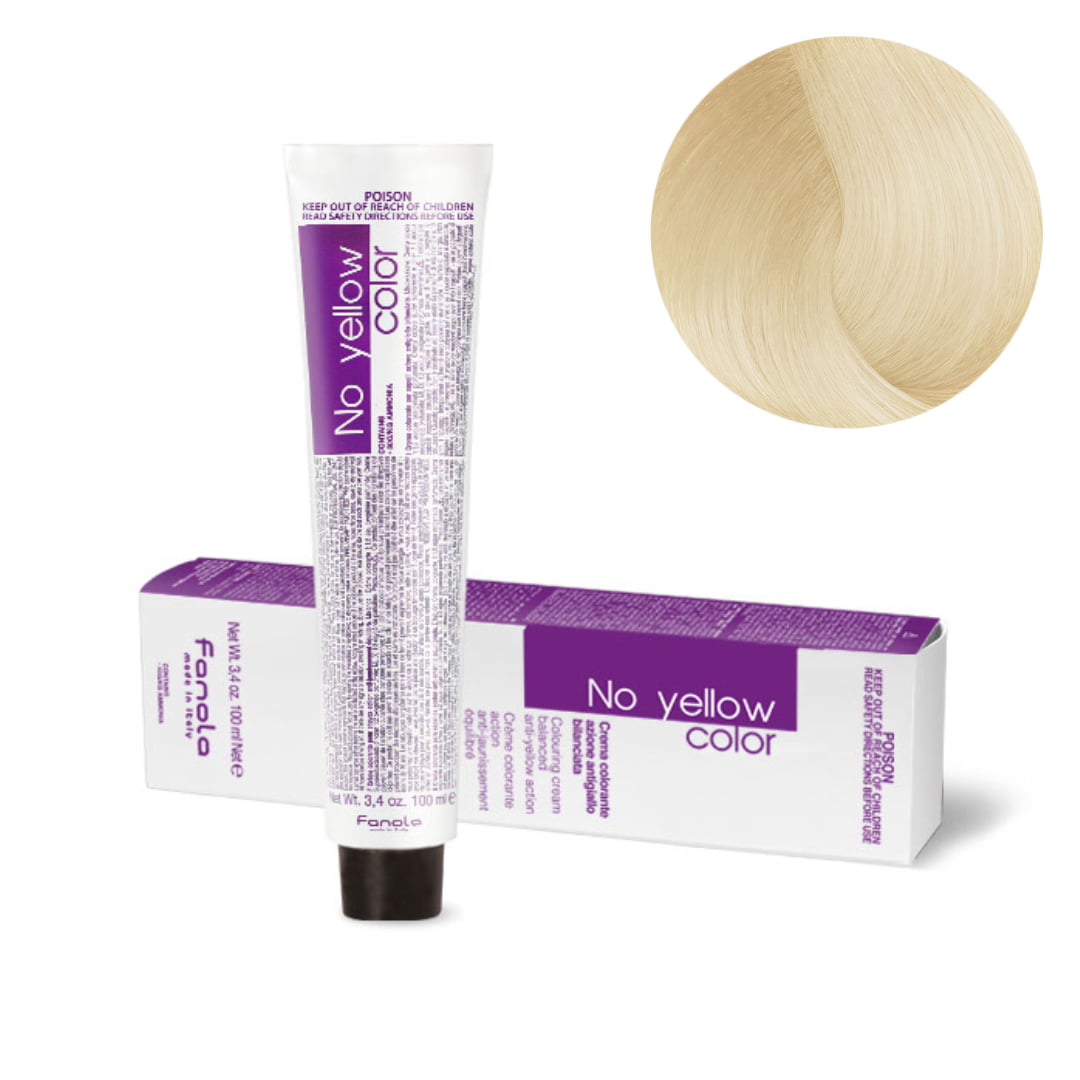 FANOLA NO YELLOW COLOR S.1202 ANTI-YELLOW ICE SUPERLIGHTENER 100ML ...