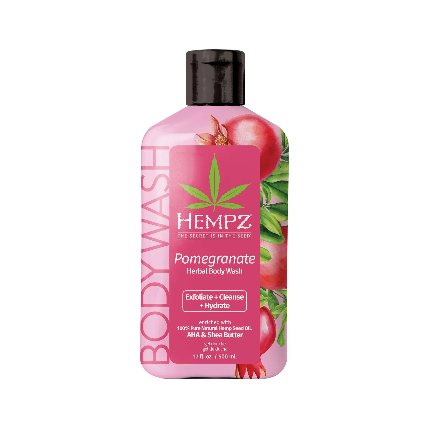 HEMPZ POMEGRANATE BODY WASH 500ml – Ultra Panama