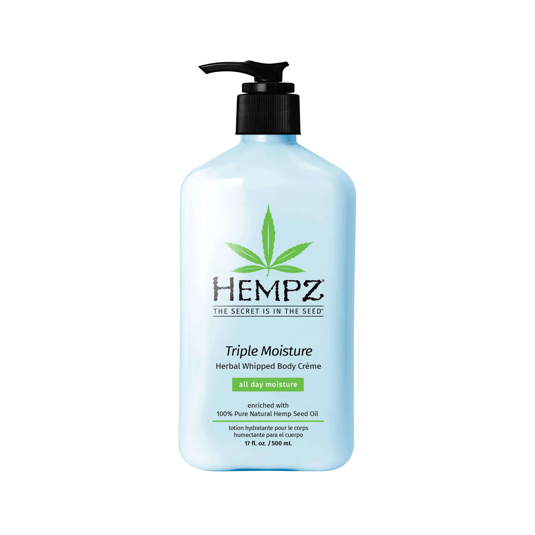 HEMPZ TRIPLE MOISTURE HERBAL WHIPPED BODY CREME 500ml – Ultra Panama