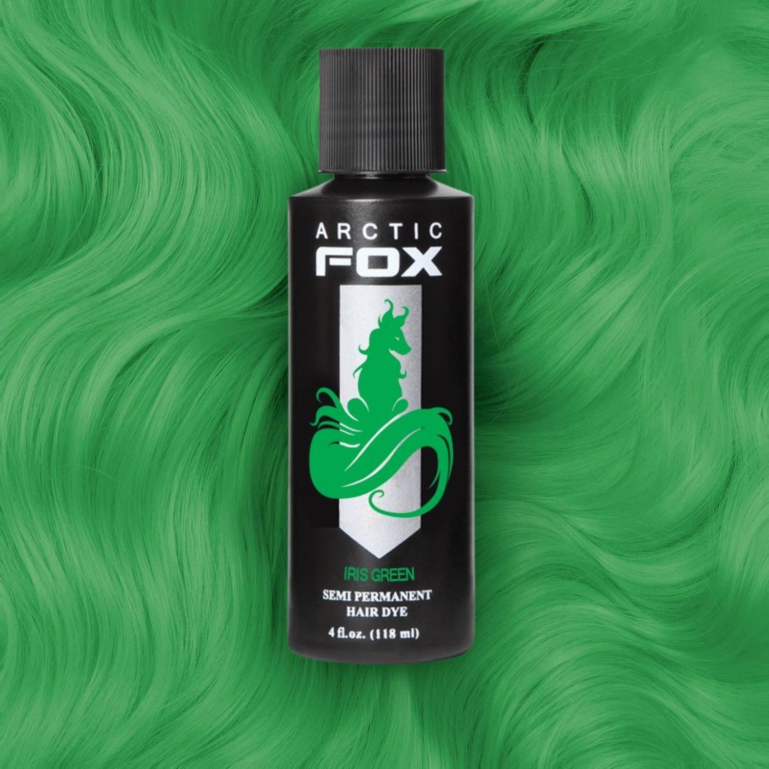 ARCTIC FOX SEMI PERM HAIR COLOR IRIS GREEN 4oz – Ultra Panama