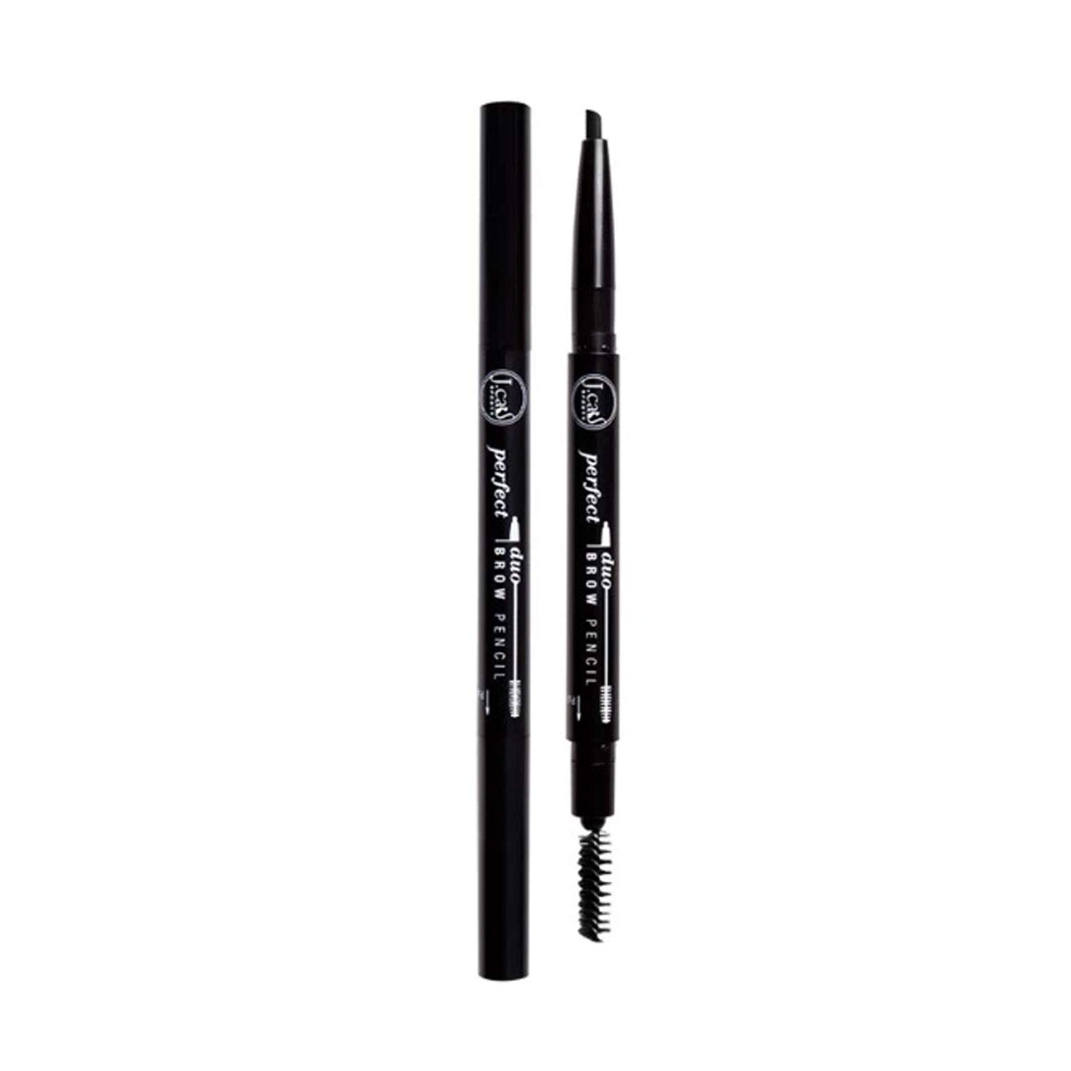 J.CAT PERFECT BROW DUO PENCIL JET BLACK 0.01oz – Ultra Panama