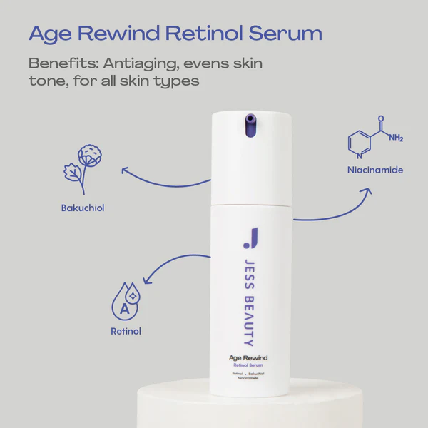 JESS BEAUTY AGE REWIND RETINOL SERUM 30ml – Ultra Panama