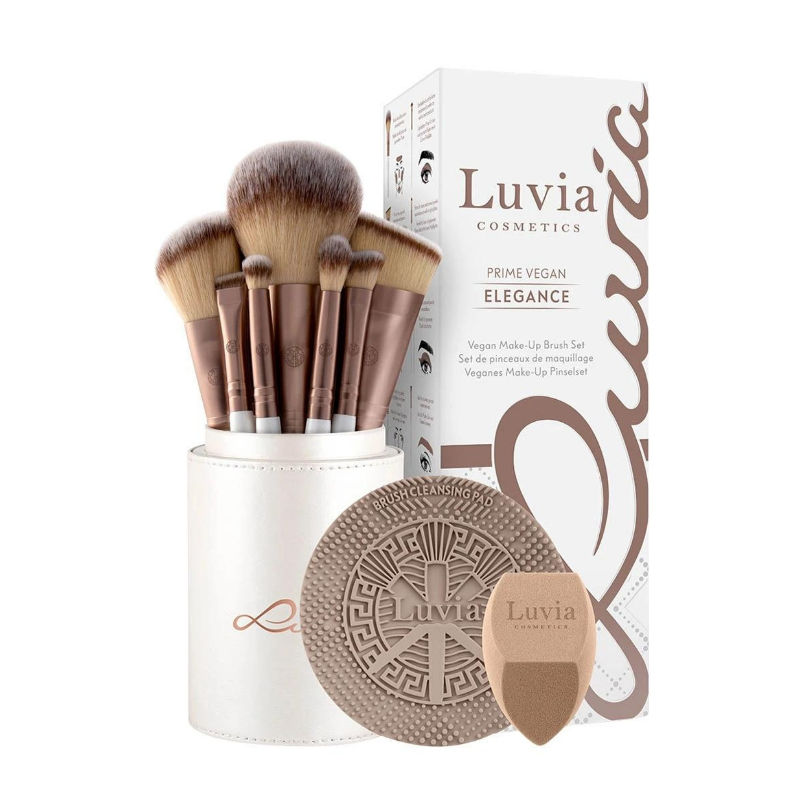 LUVIA PRIME VEGAN ELEGANCE 12PCS BRUSH SET – Ultra Panama