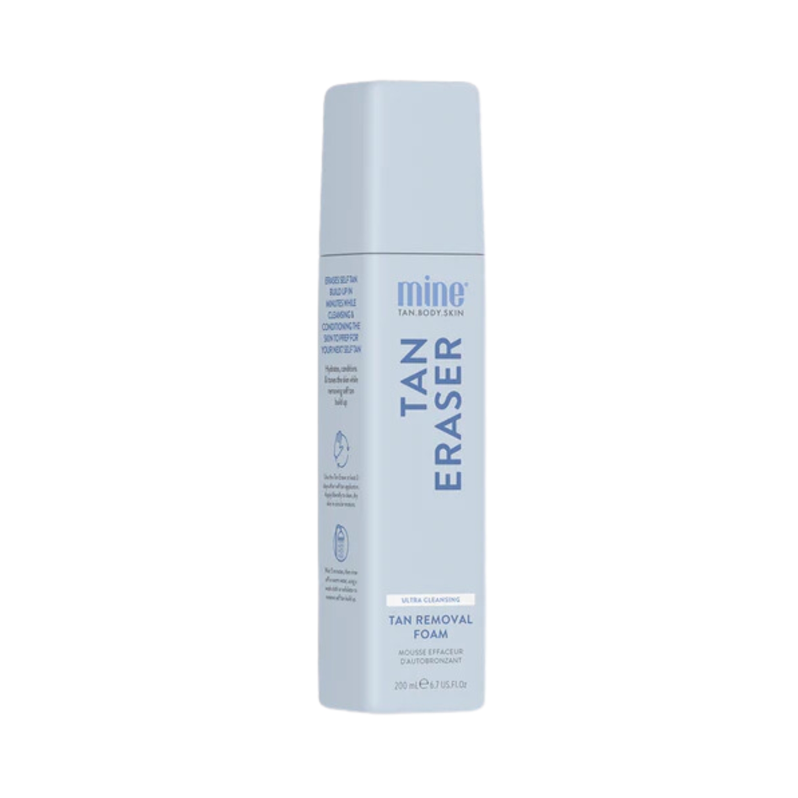 MINETAN TAN ERASER CLEANSING FOAM 200ml – Ultra Panama