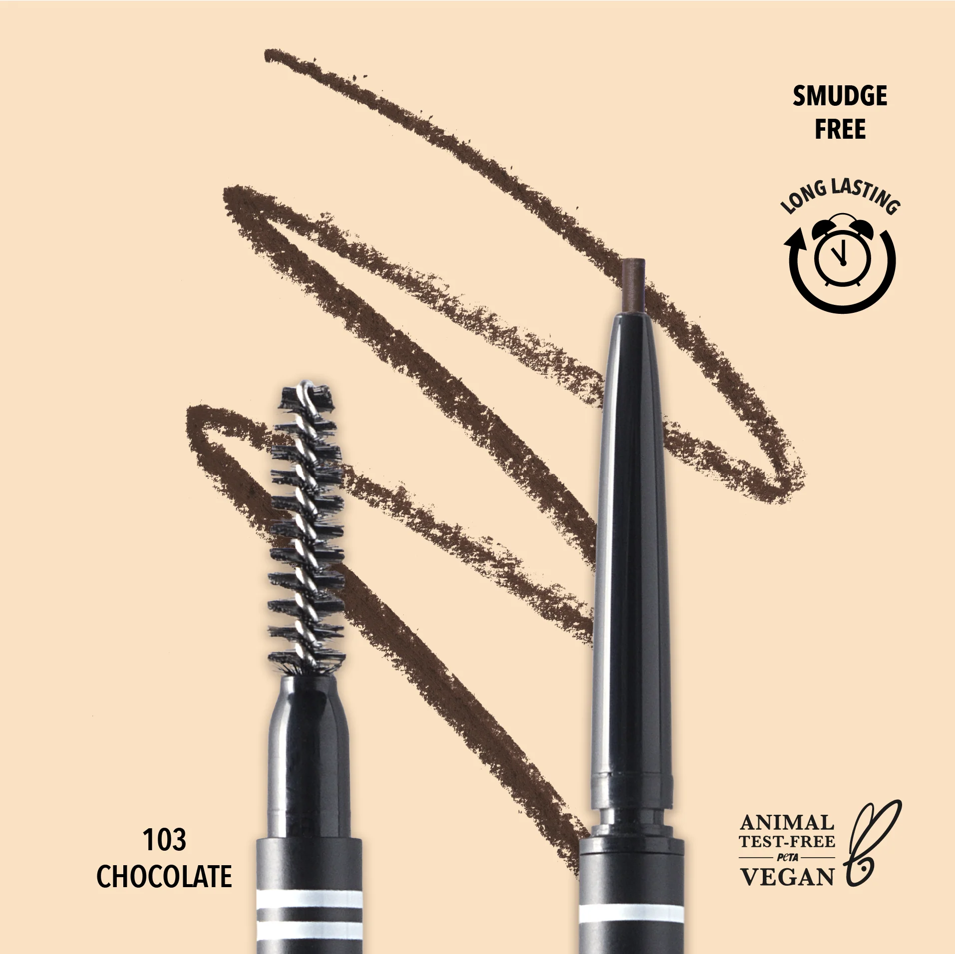 MOIRA FINE BROW PENCIL 103 CHOCOLATE FBP 103 – Ultra Panama