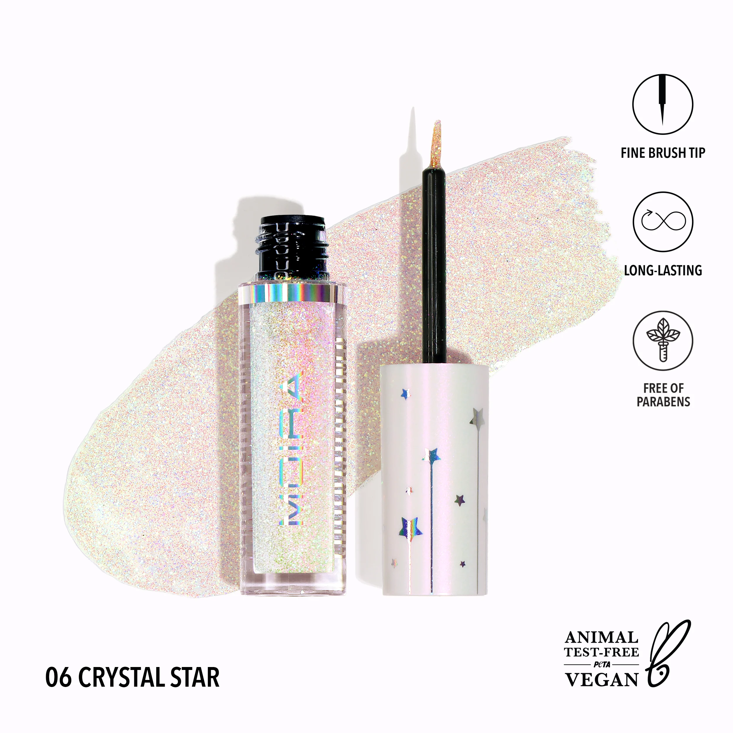 MOIRA GLITTER GLITTER LINER GGL006 CRYSTAL STAR – Ultra Panama