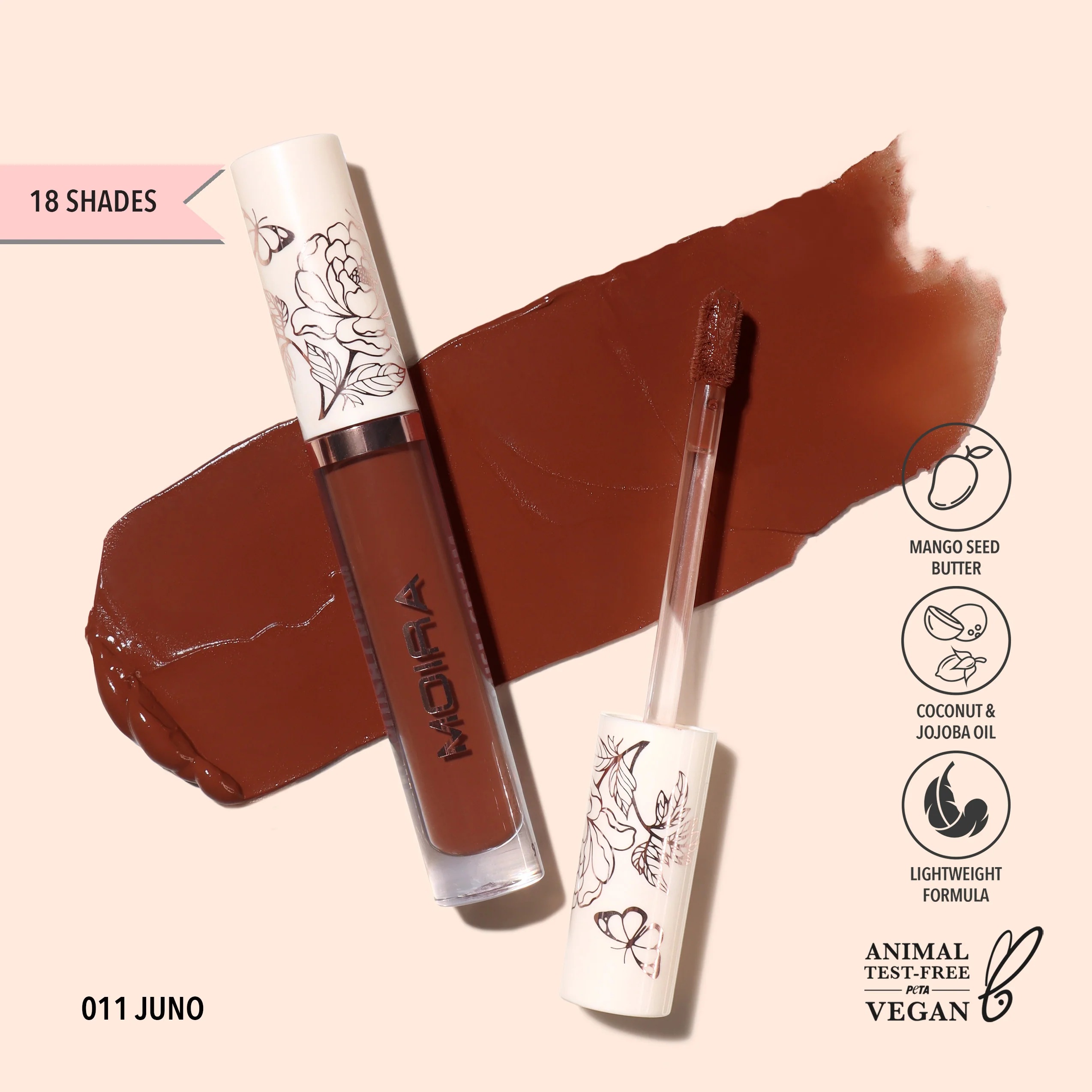 MOIRA LIP PLUSH CREAM LPC011 JUNO – Ultra Panama