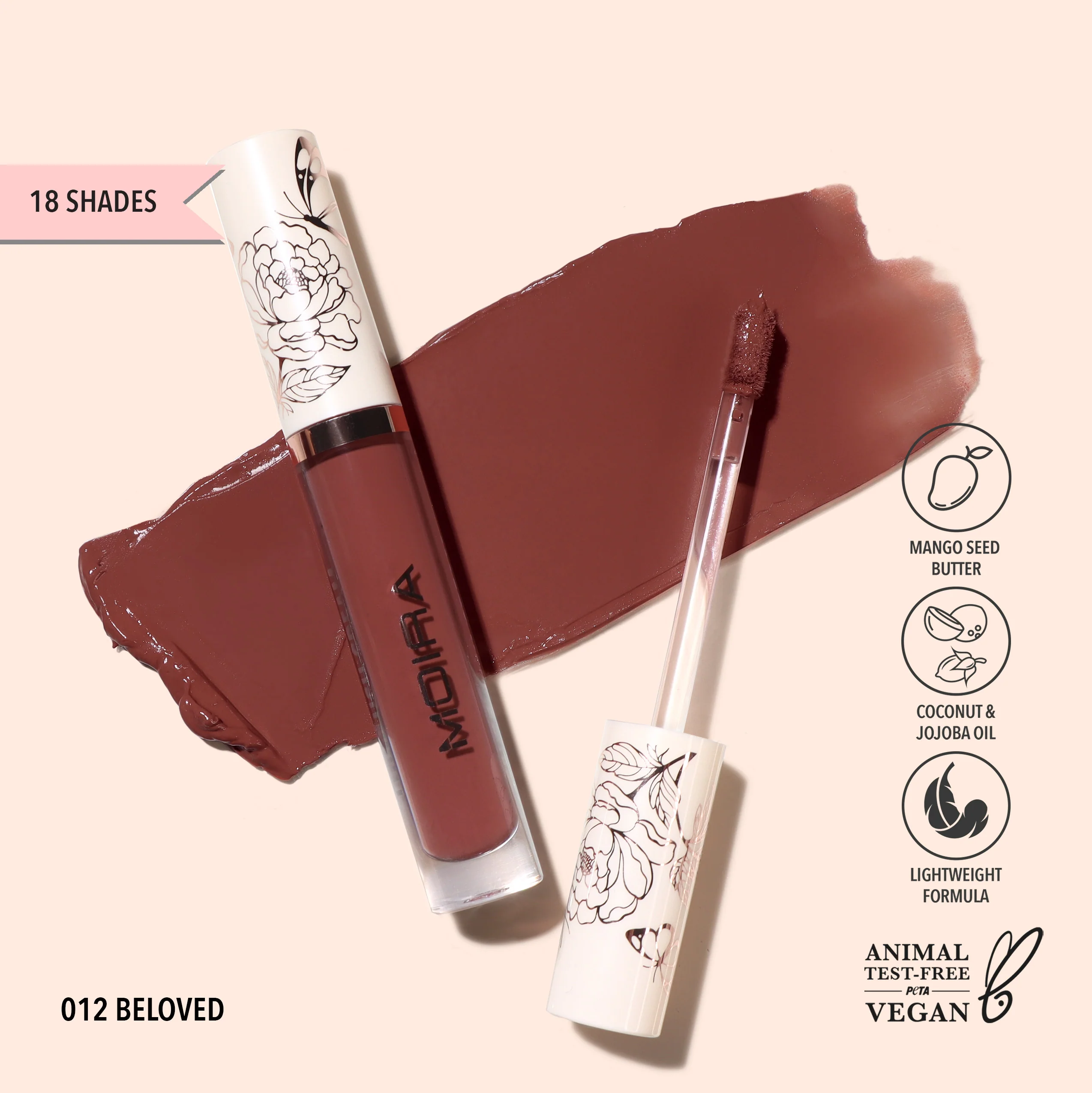 MOIRA LIP PLUSH CREAM LPC012 BELOVED – Ultra Panama