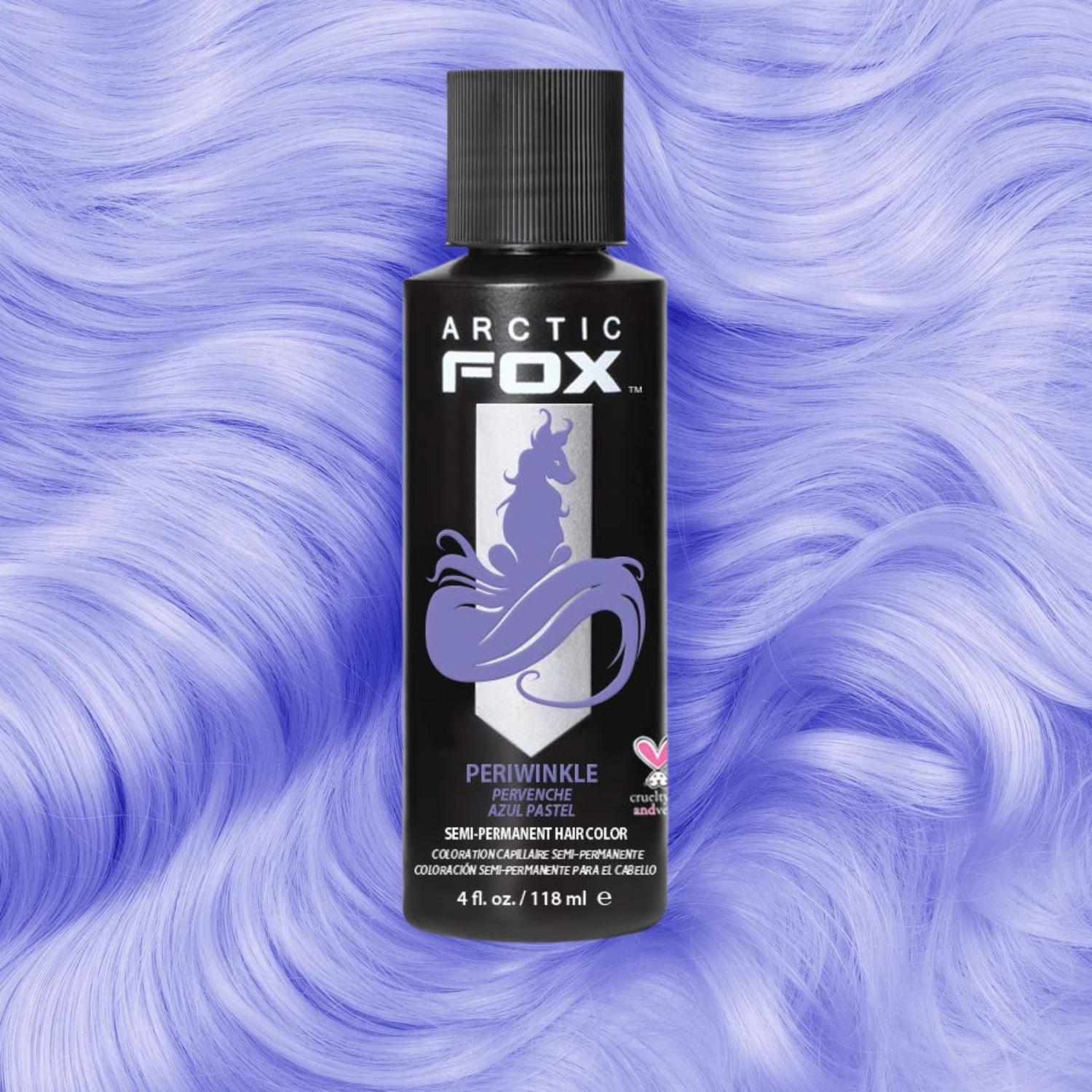 ARCTIC FOX SEMI PERM HAIR COLOR PERIWINKLE 4oz – Ultra Panama