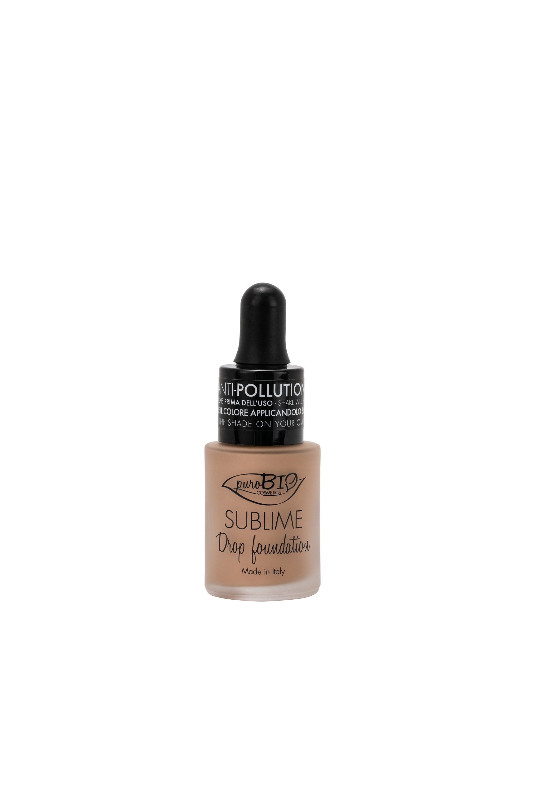 PURO BIO SUBLIME DROP FOUNDATION ANTI POLLUTION 04Y 19g - Ultra Panama