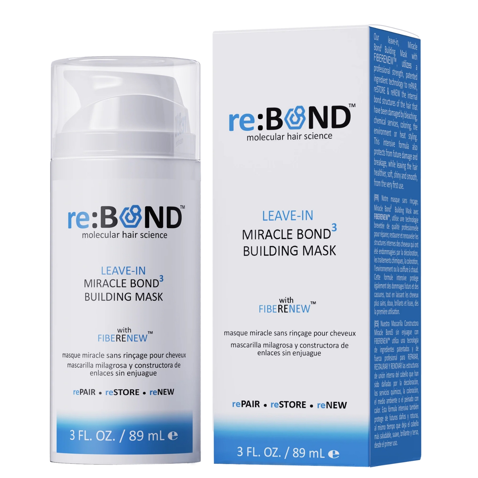 RE BOND LEAVE-IN MIRACLE BOND BUILDING MASK 89ml – Ultra Panama