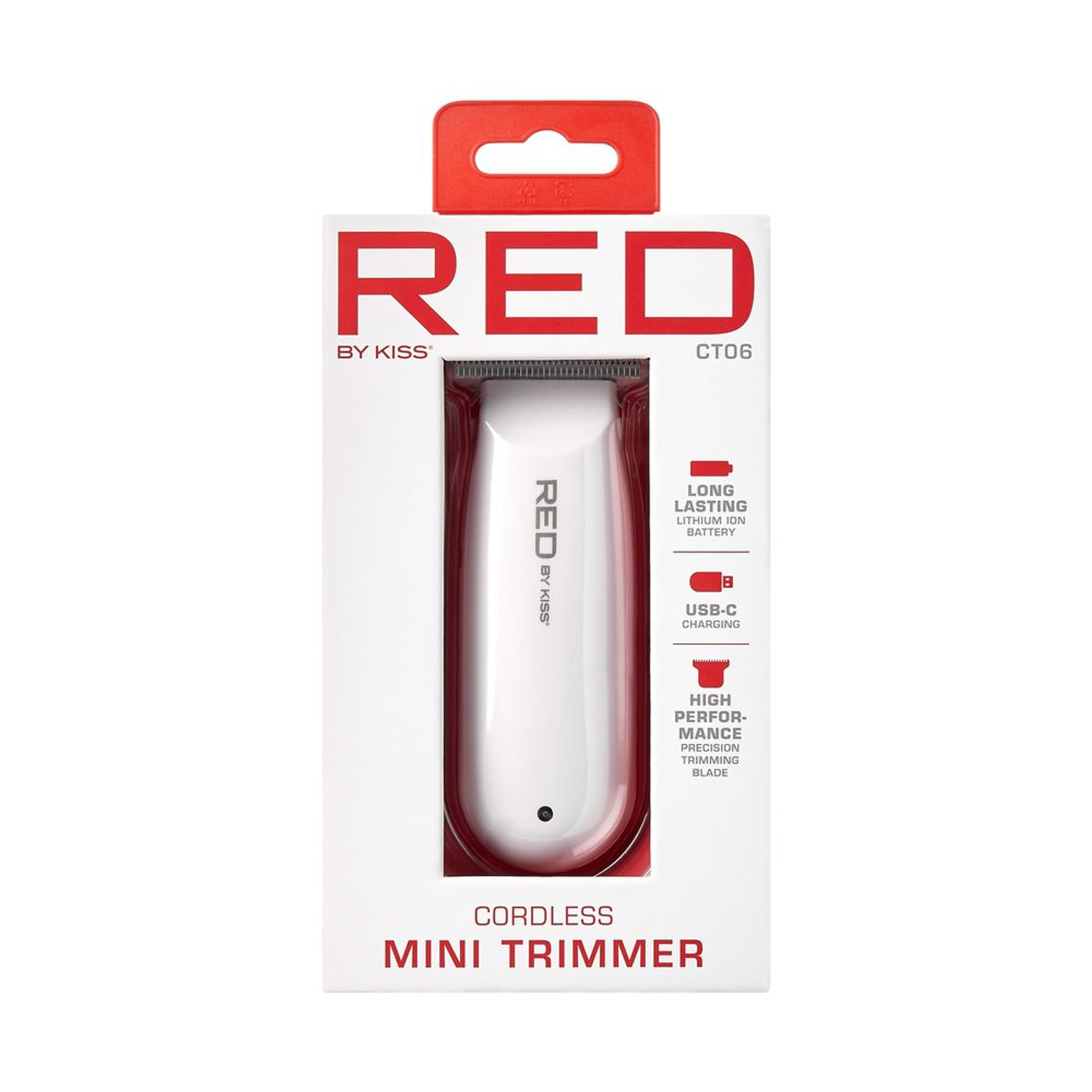 RED BY KISS CORDLESS MINI TRIMMER CT06 – Ultra Panama