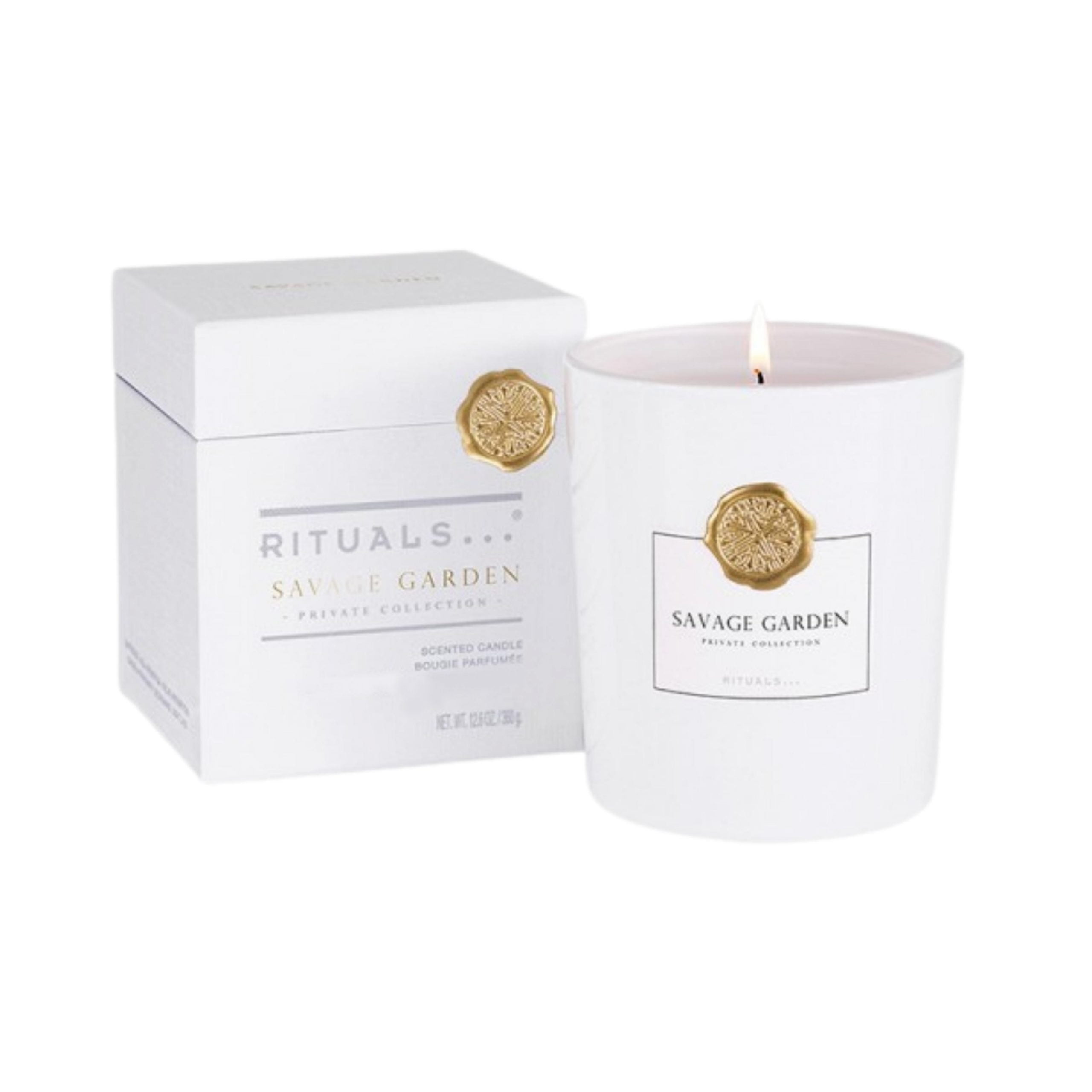 RITUALS SAVAGE GARDEN SCENTED CANDLE RAPESEED WAX 360g – Ultra Panama