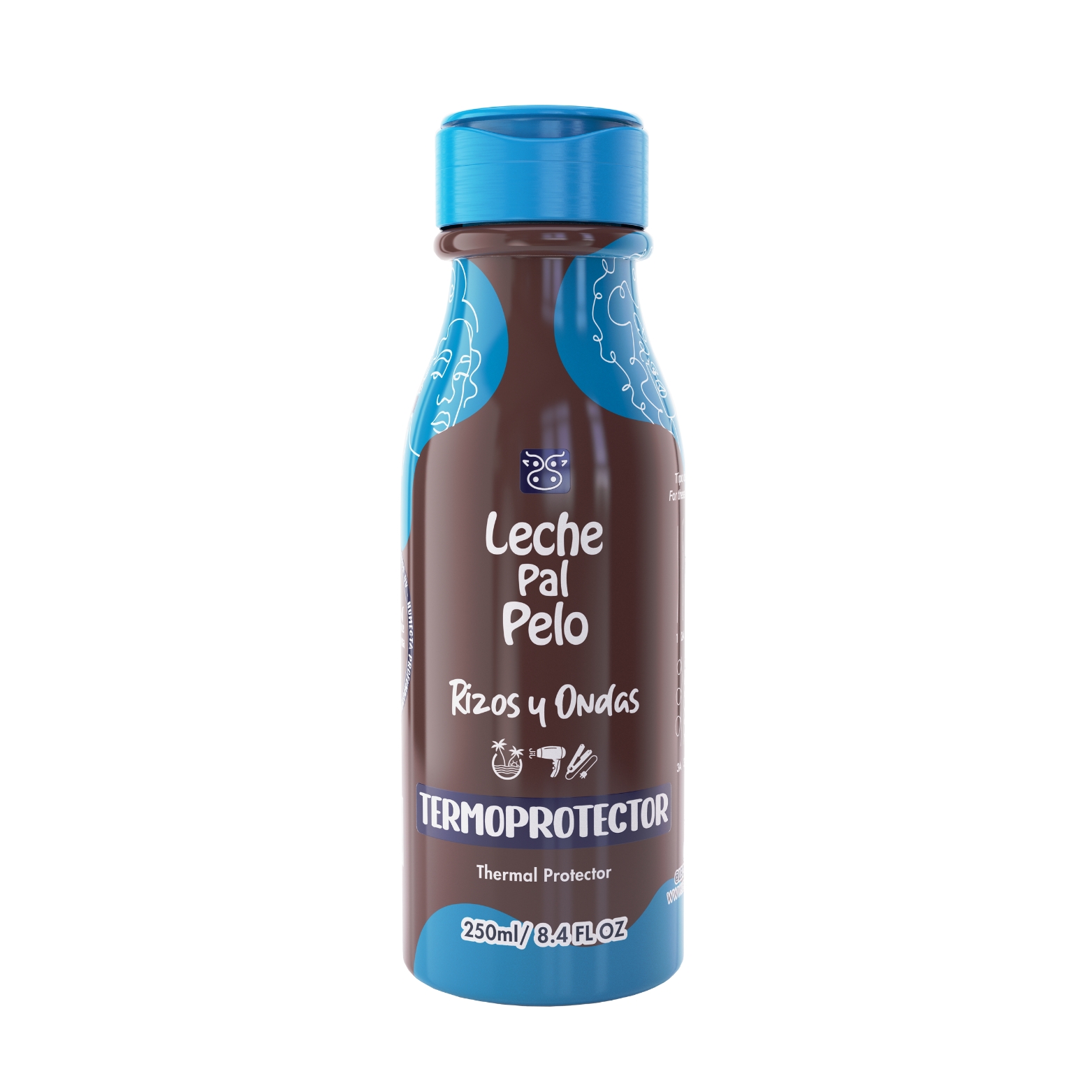 LECHE PAL PELO RIZOS Y ONDAS TERMOPROTECTOR 250ml – Ultra Panama