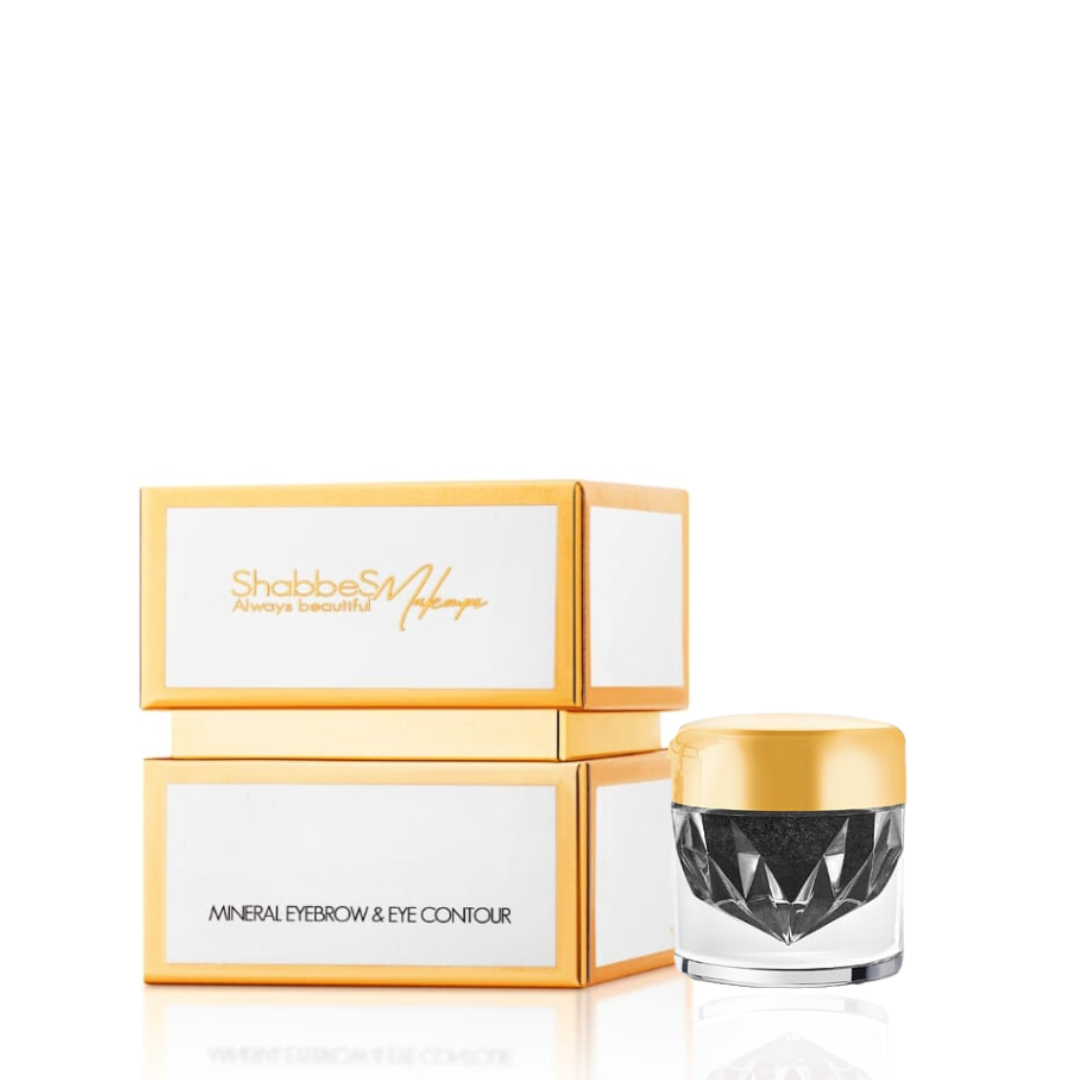 SHABBES MAKEUP MINERAL 3 IN 1 EYELINER / EYESHADOW / EYEBROW BLACK 04 ...