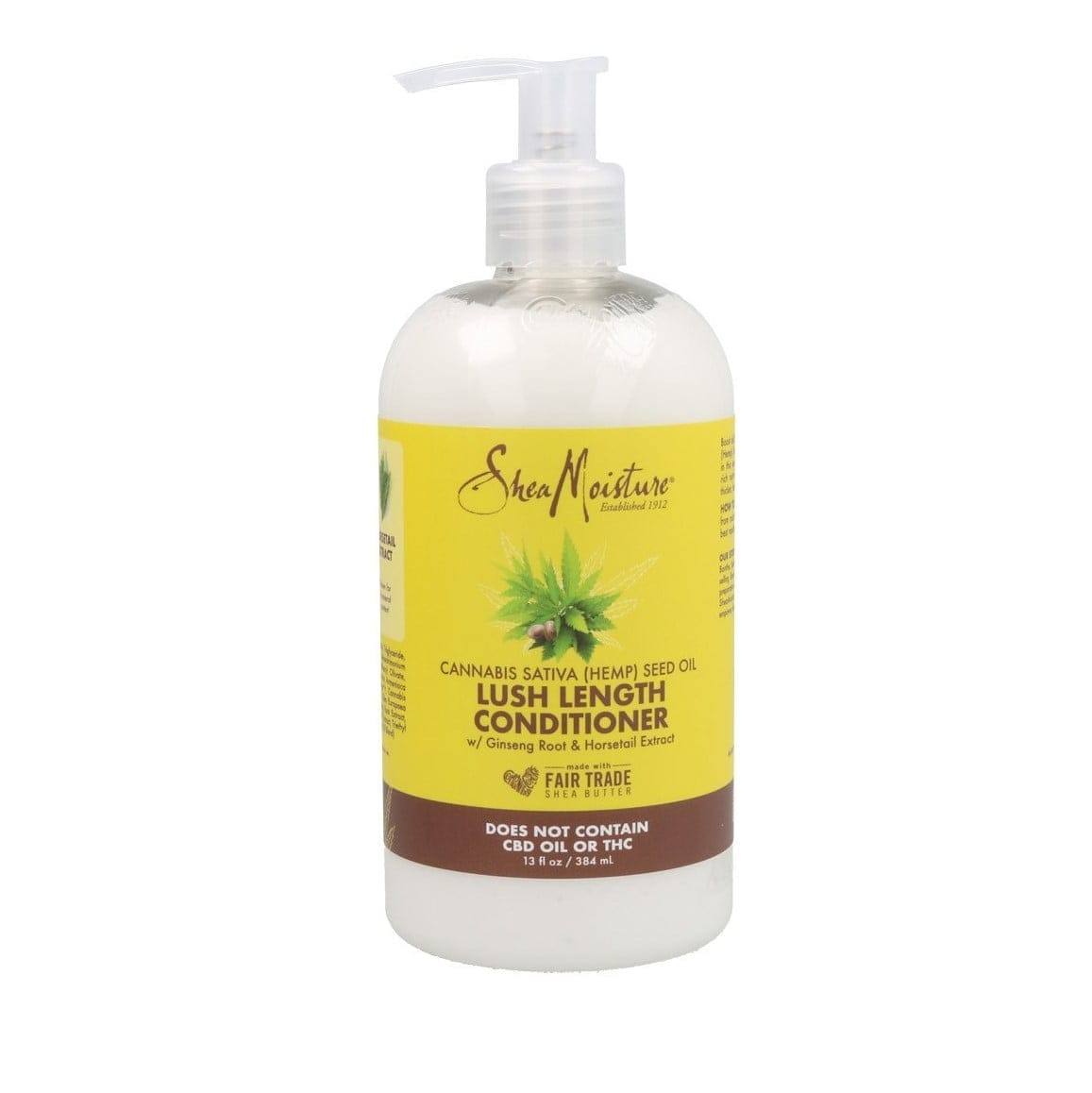 SHEA MOISTURE CANNABIS SATIVA (HEMP) SEED OIL LUSH LENGTH CONDITIONER ...