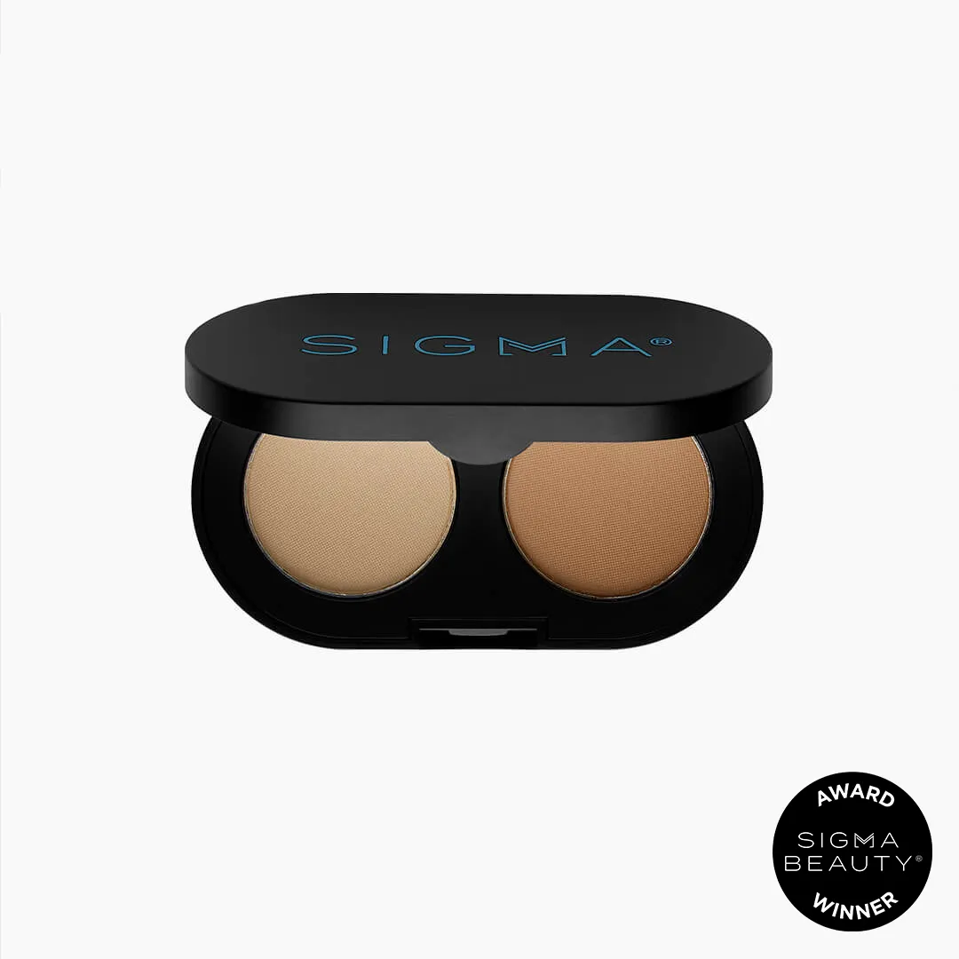 SIGMA COLOR SHAPE BROW POWDER DUO -LIGHT BRW-SHP1 – Ultra Panama