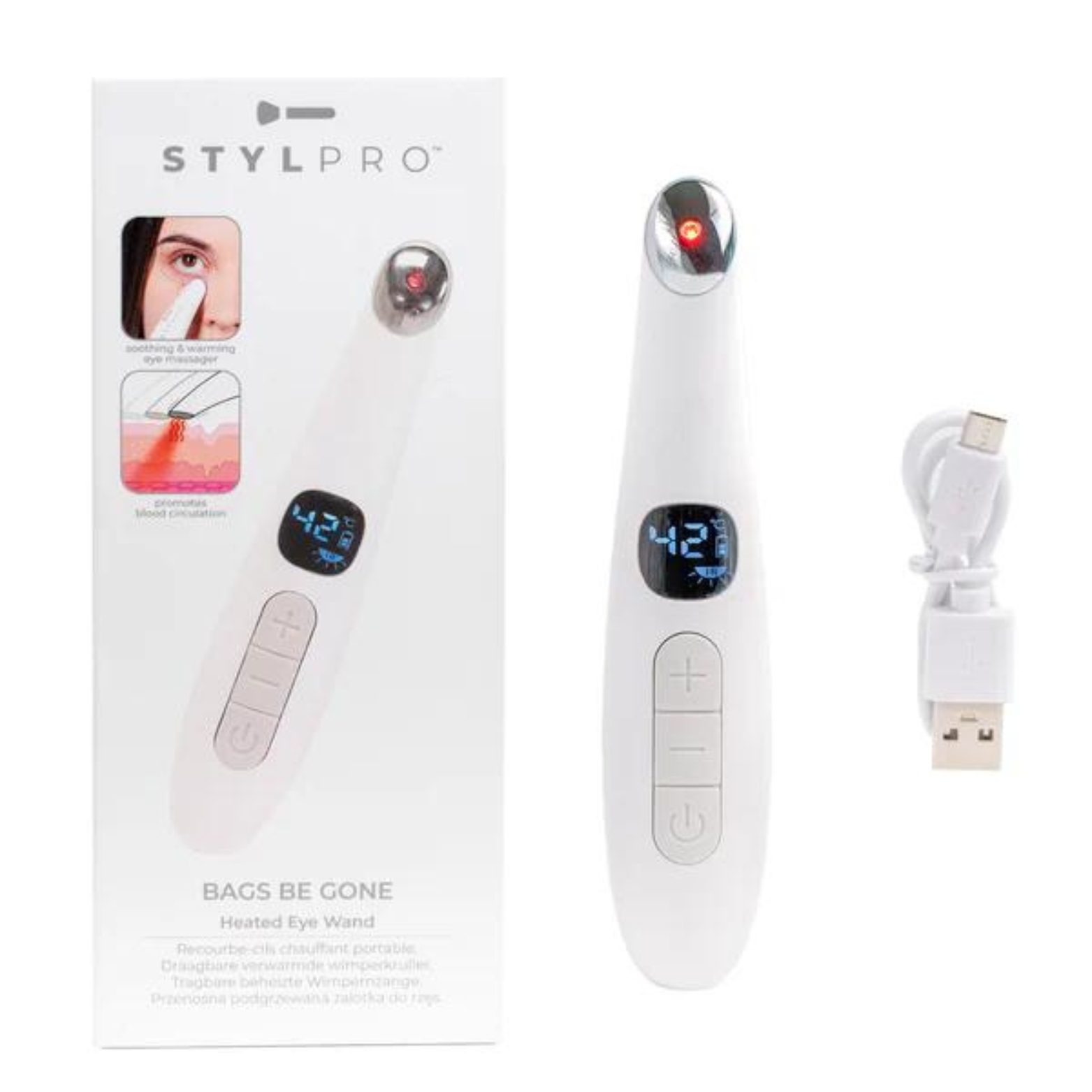 STYLPRO BAGS BE GONE HEATED EYE WAND EW01A – Ultra Panama