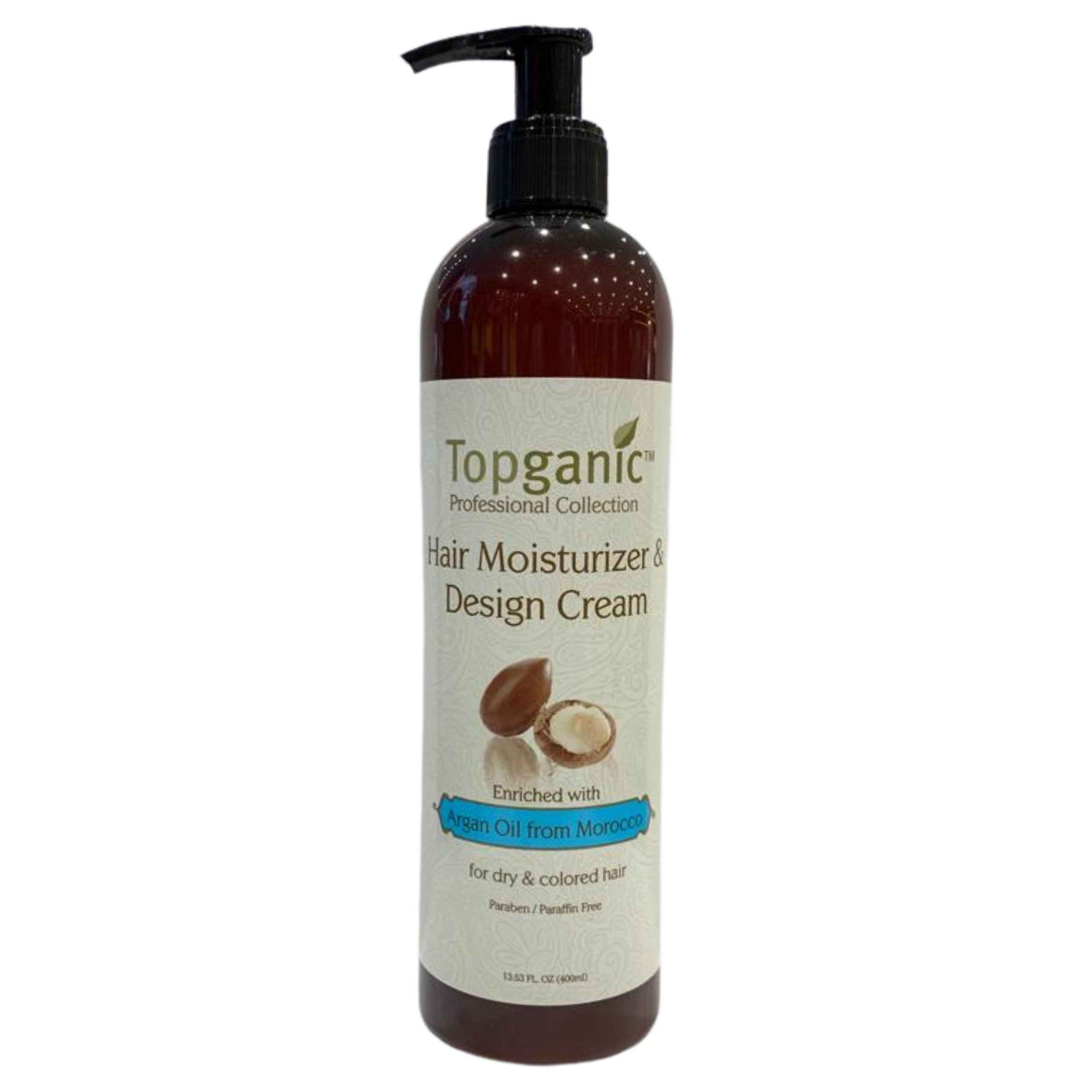 TOPGANIC ARGAN OIL HAIR MOISTURIZER & DESIGN CREAM 400ml – Ultra Panama