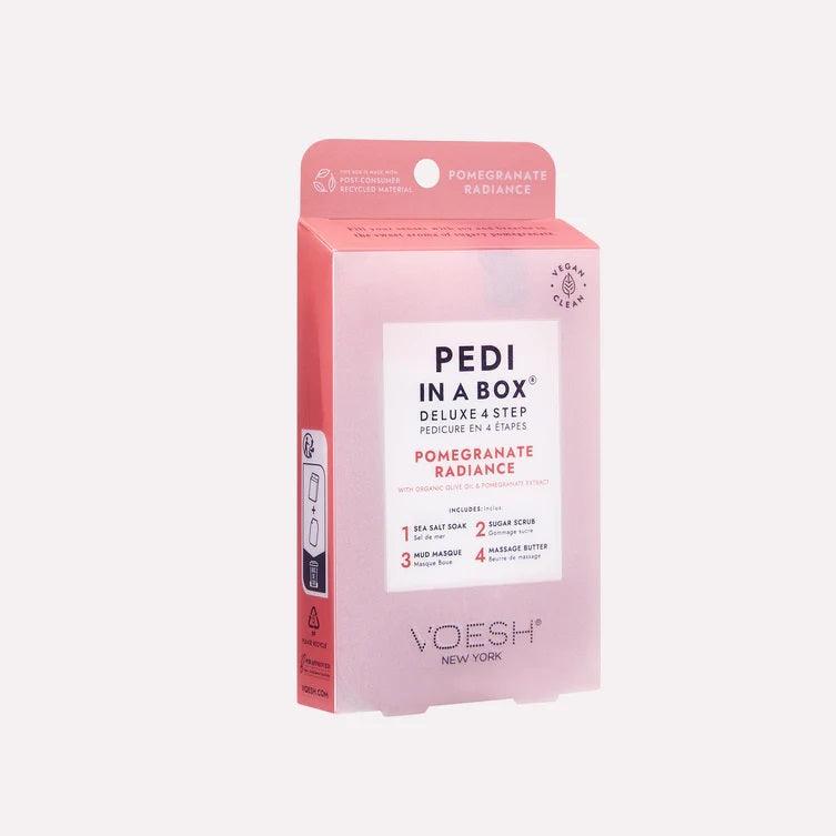 VOESH PEDI IN A BOX DELUXE 4 STEP POMEGRANATE RADIANCE VPC208POM ...