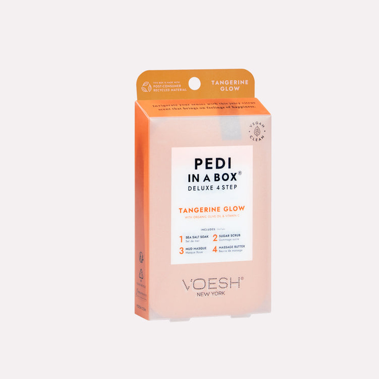 VOESH PEDI IN A BOX DELUXE 4 STEP TANGERINE GLOW VPC208TGN – Ultra Panama