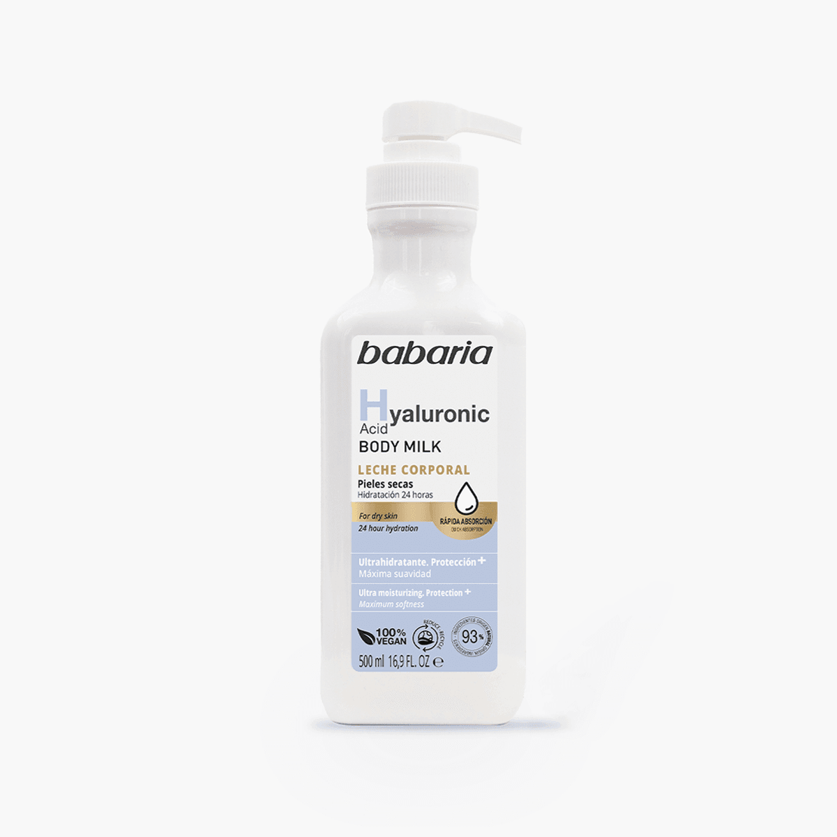 BABARIA HYALURONIC BODY MILK 500ml – Ultra Panama