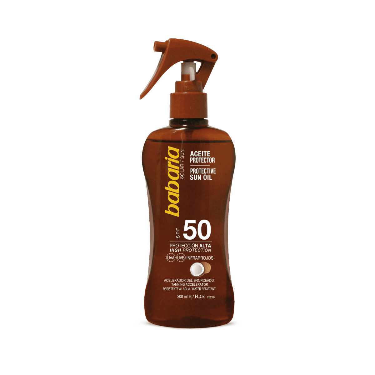 BABARIA SUN PROTECTIVE SUN OIL 50SPF 200ml – Ultra Panama