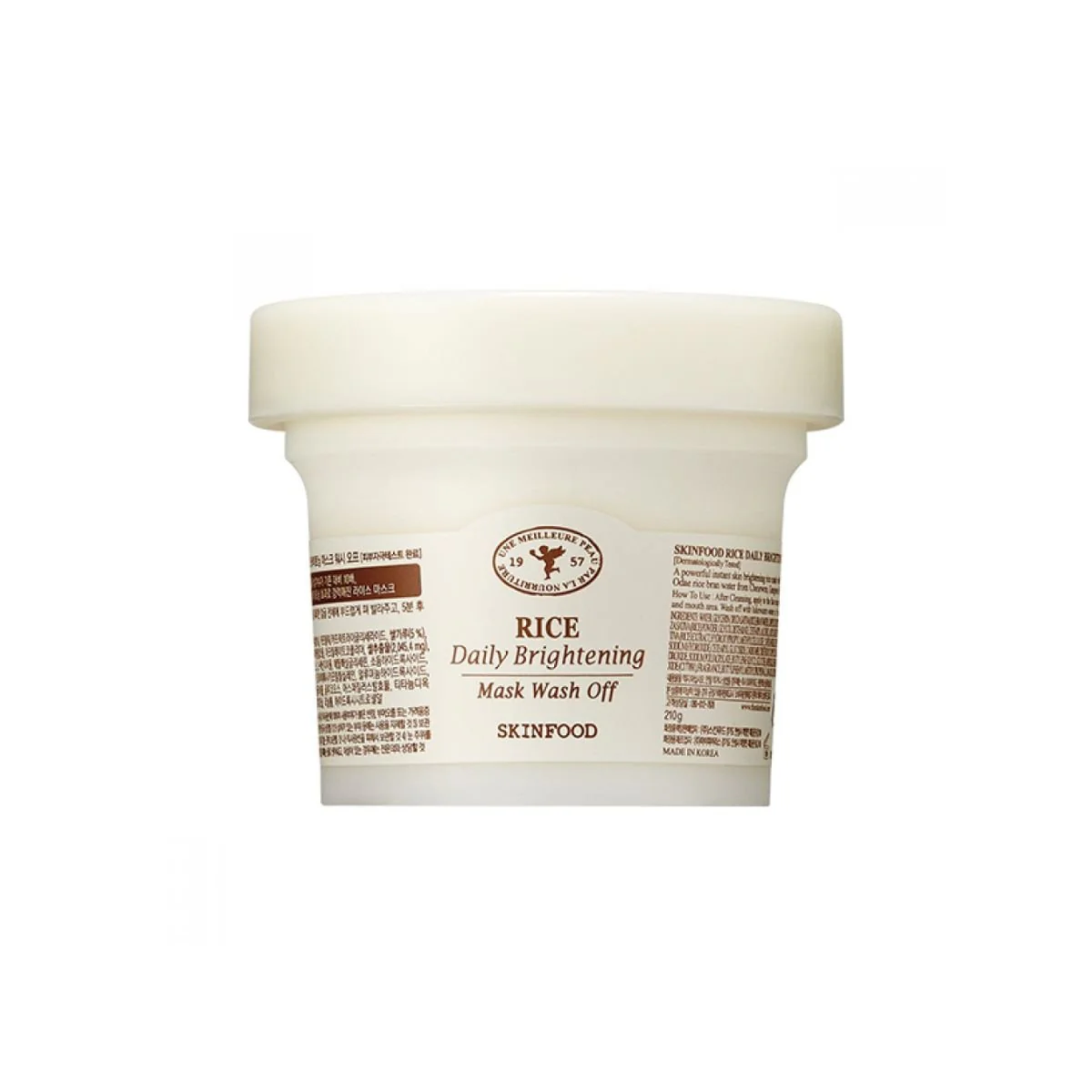 SKINFOOD RICE DAILY BRIGHTENING MASK WASH OFF 210g – Ultra Panama