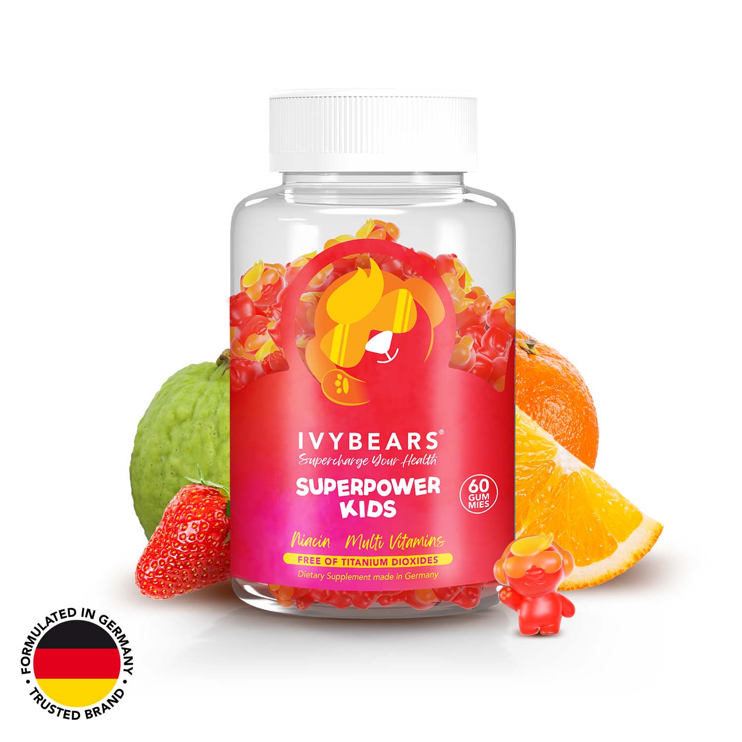 IVYBEARS SUPERPOWER KIDS DIETARY SUPPLEMENT 60 GUMMINES – Ultra Panama